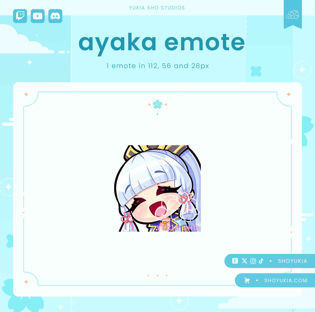 Premade Twitch, YouTube & Discord Emotes | High-Quality Emote Pack ...