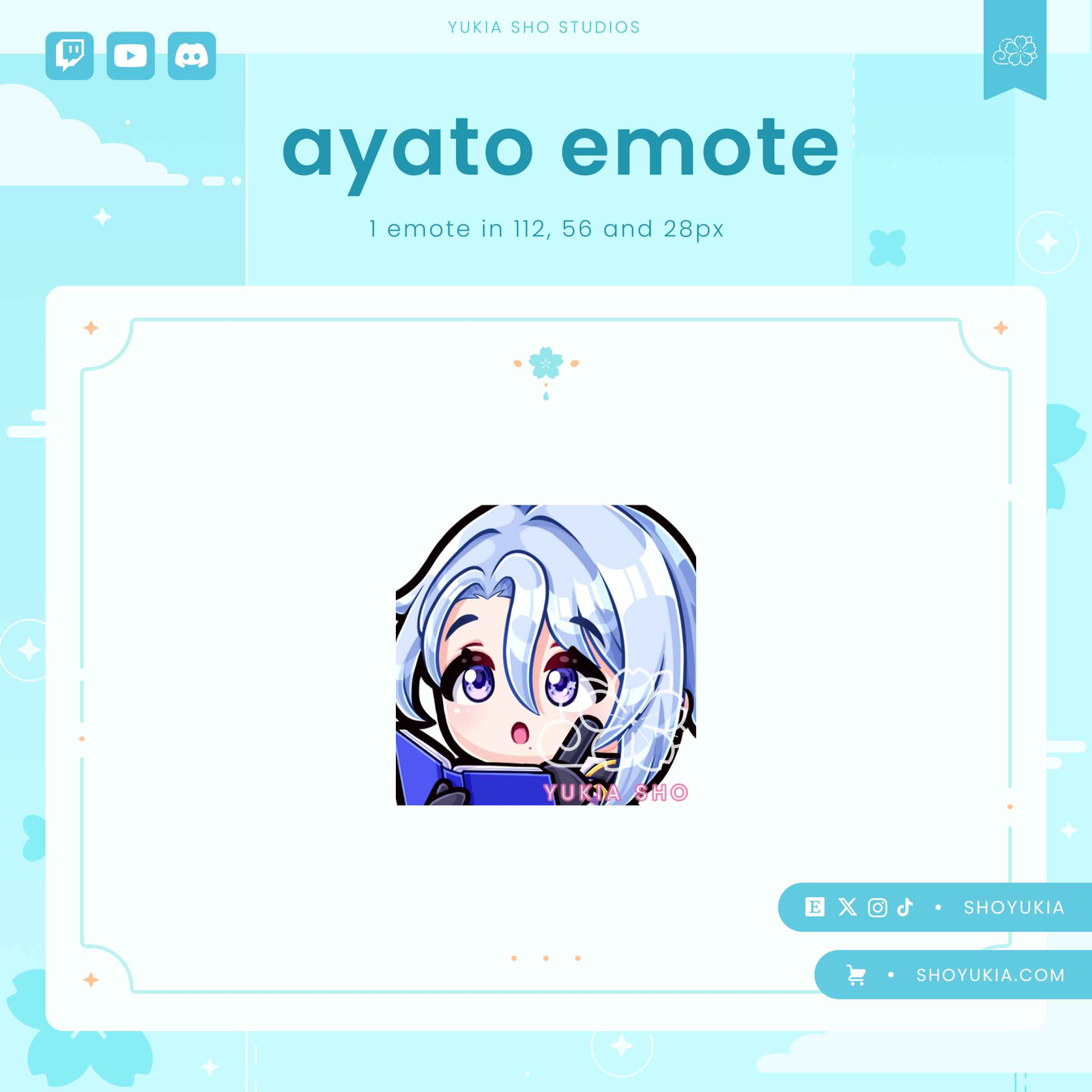 Premade Twitch, YouTube & Discord Emotes | High-Quality Emote Pack ...