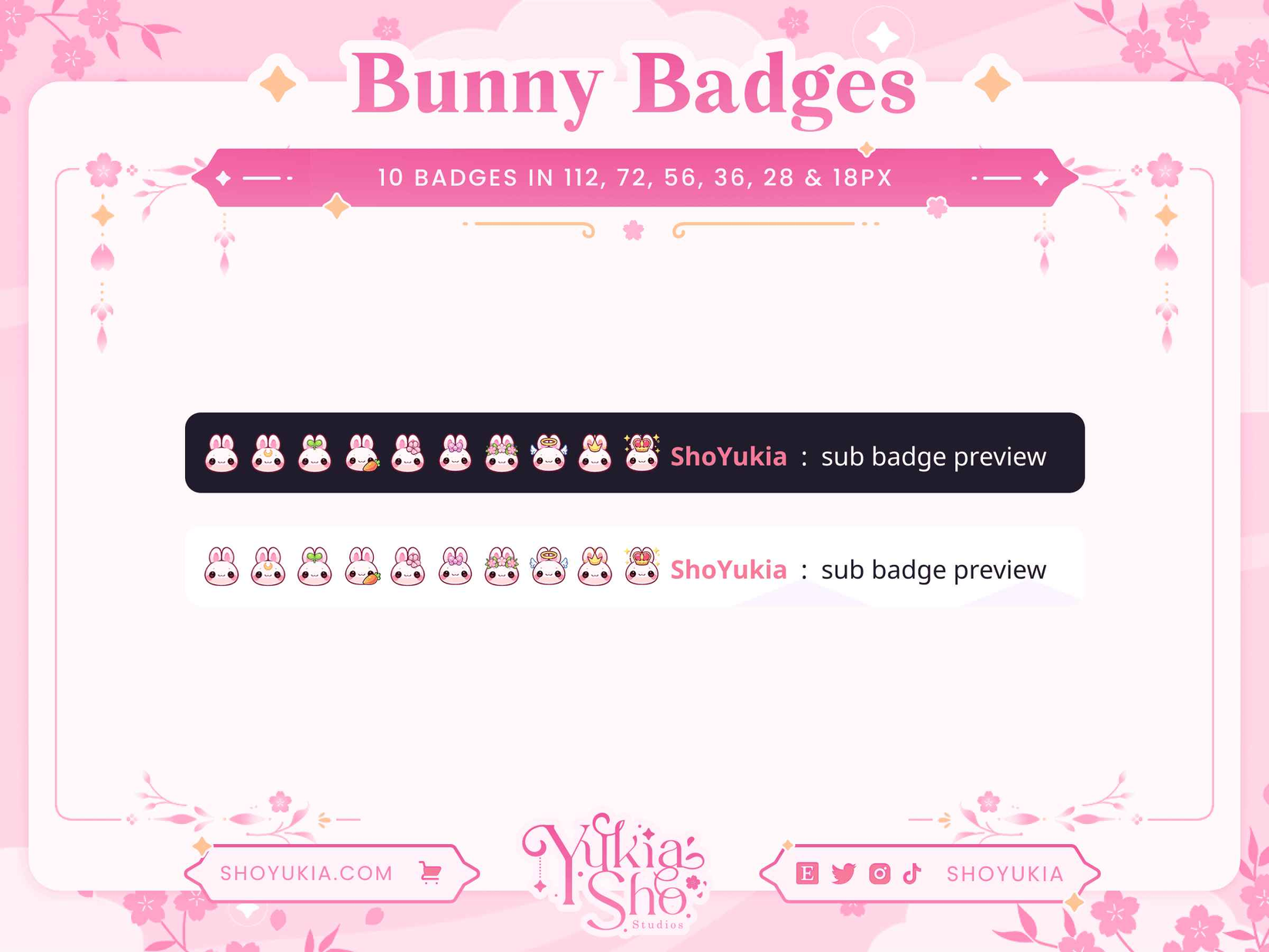 Twitch Sub Badges for Twitch & Discord | High-Quality Designs – Yukia ...