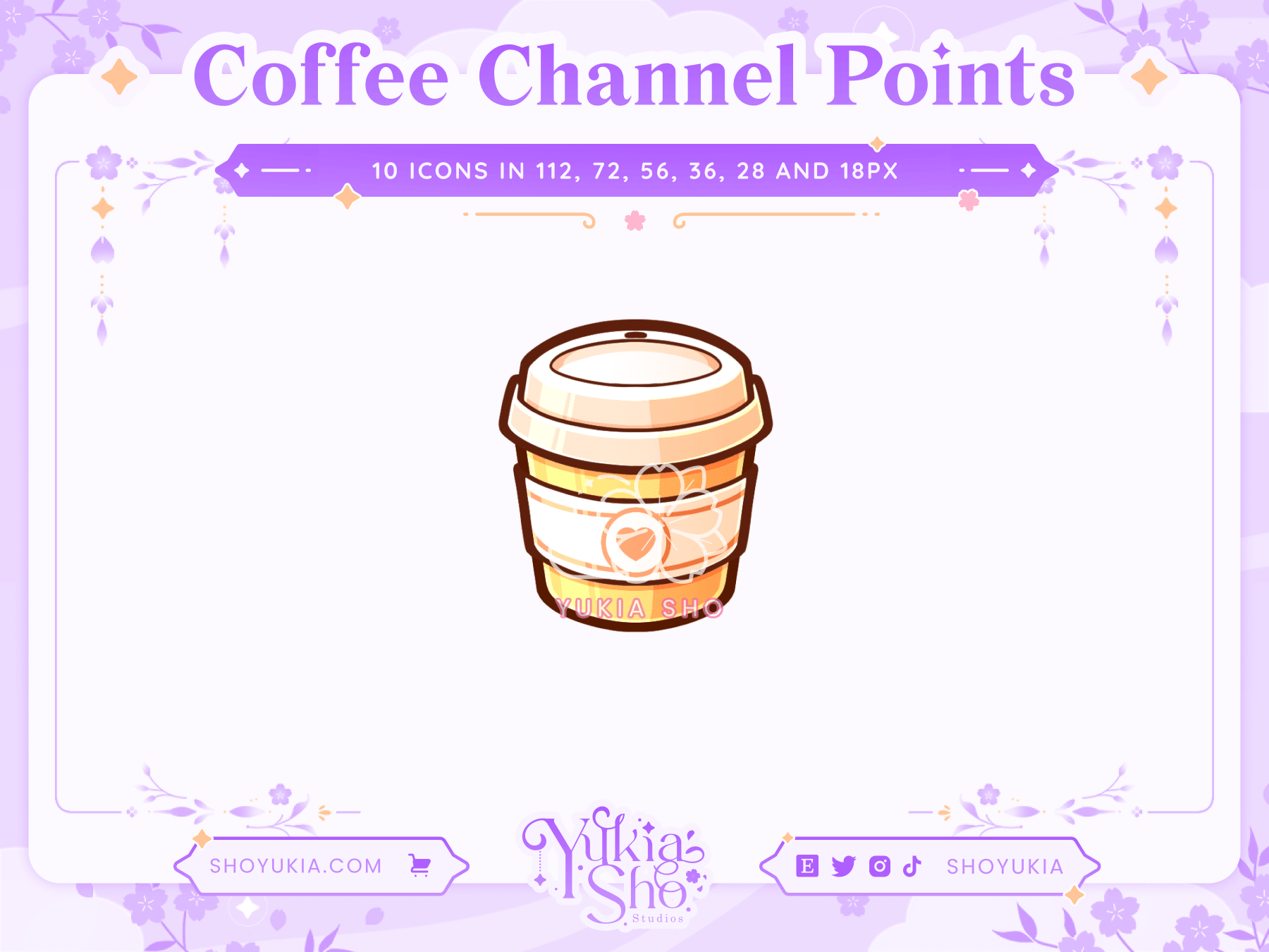 Twitch Channel Points Icons – Unique Designs for Streamers – Yukia Sho ...