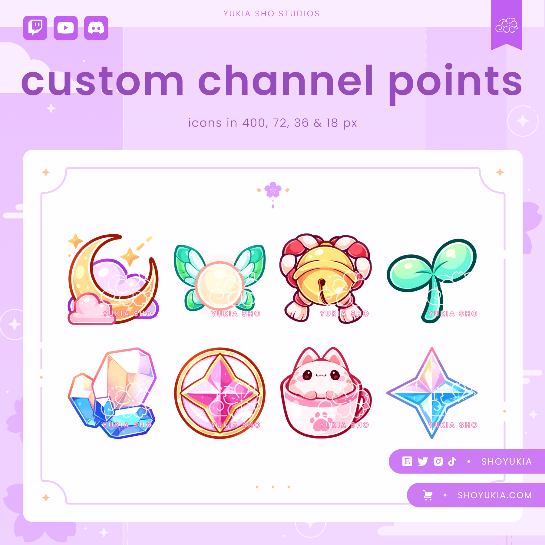 Custom Twitch Channel Point Icons | Unique & Personalized Designs ...