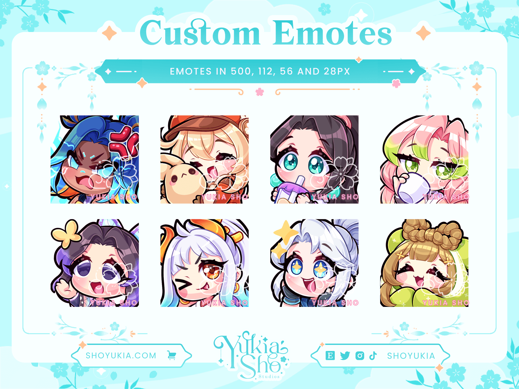 Custom Twitch Emotes | Unique & Hand-Drawn | Perfect for Streamers ...