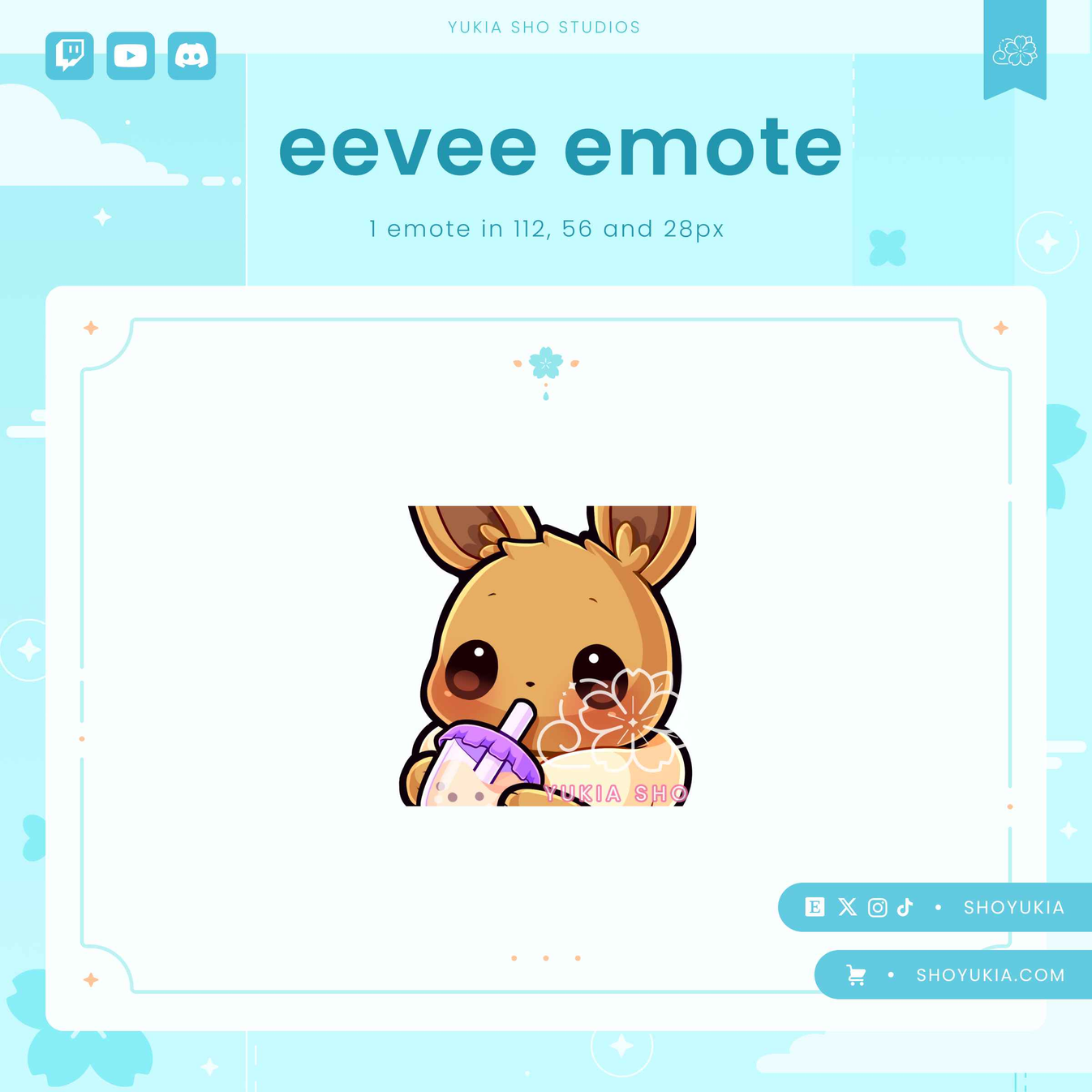 Premade Twitch, YouTube & Discord Emotes | High-Quality Emote Pack ...