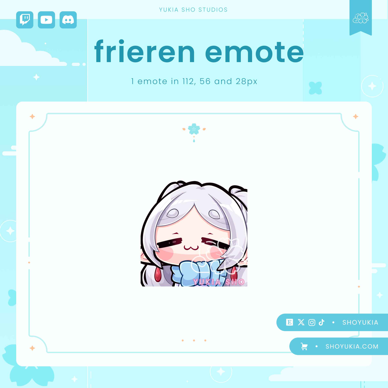 Premade Twitch, YouTube & Discord Emotes | High-Quality Emote Pack ...