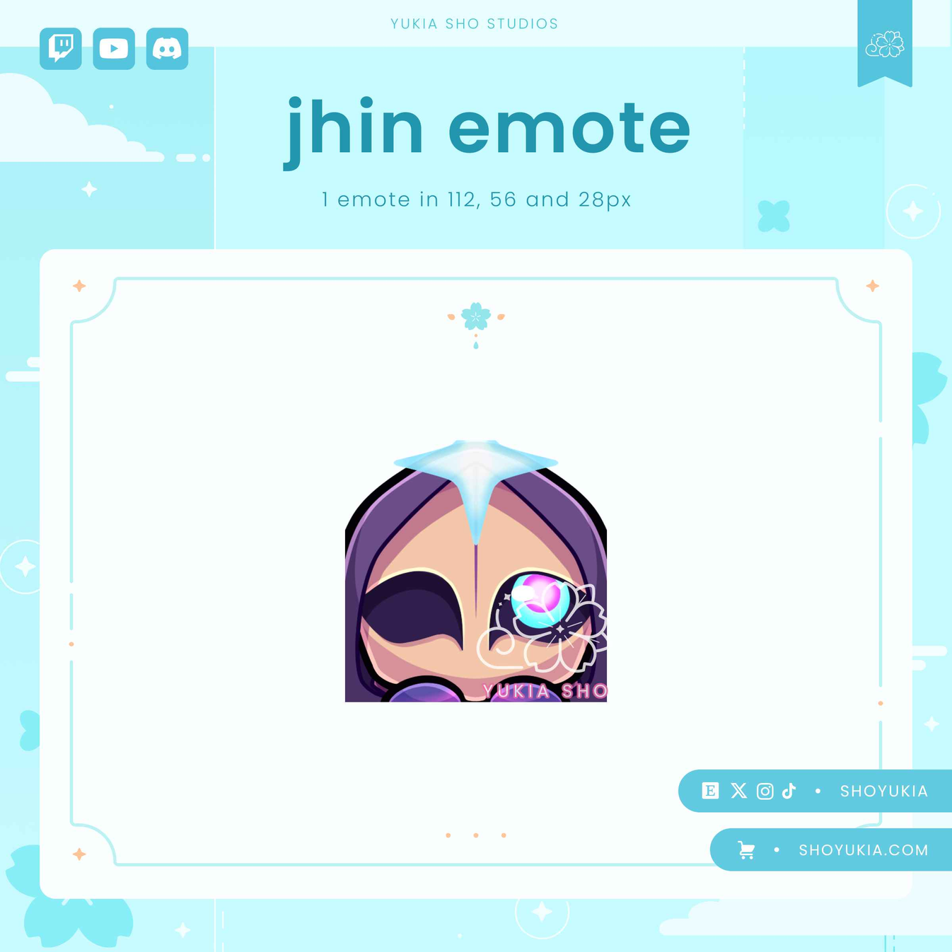 Premade Twitch, YouTube & Discord Emotes | High-Quality Emote Pack ...