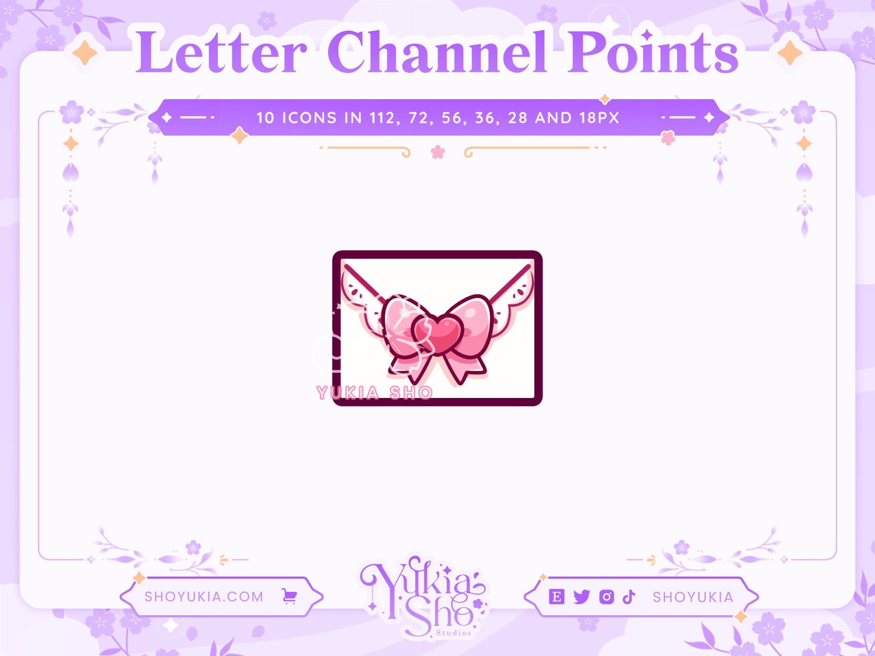 Twitch Channel Points Icons – Unique Designs for Streamers – Yukia Sho ...
