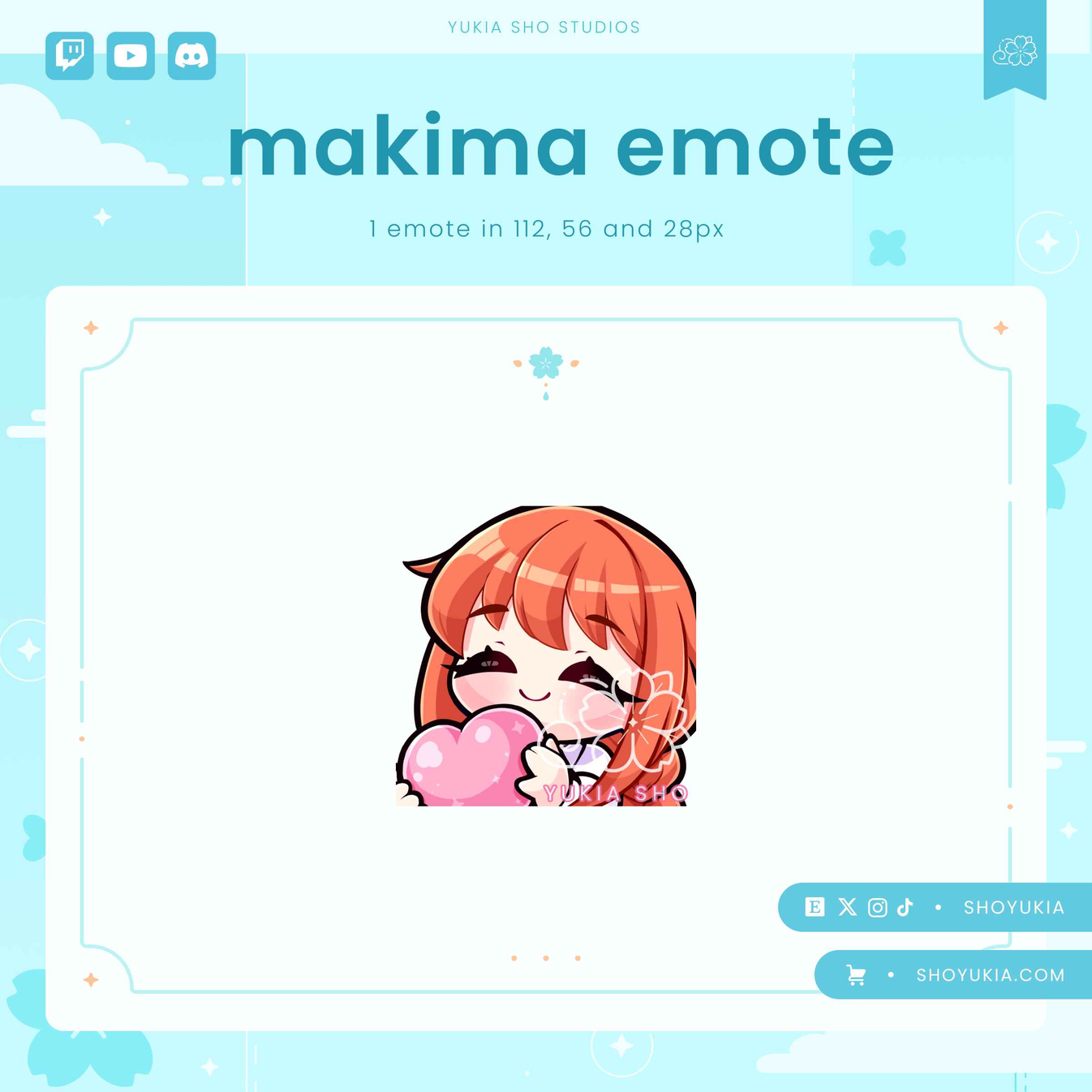 Premade Twitch, YouTube & Discord Emotes | High-Quality Emote Pack ...