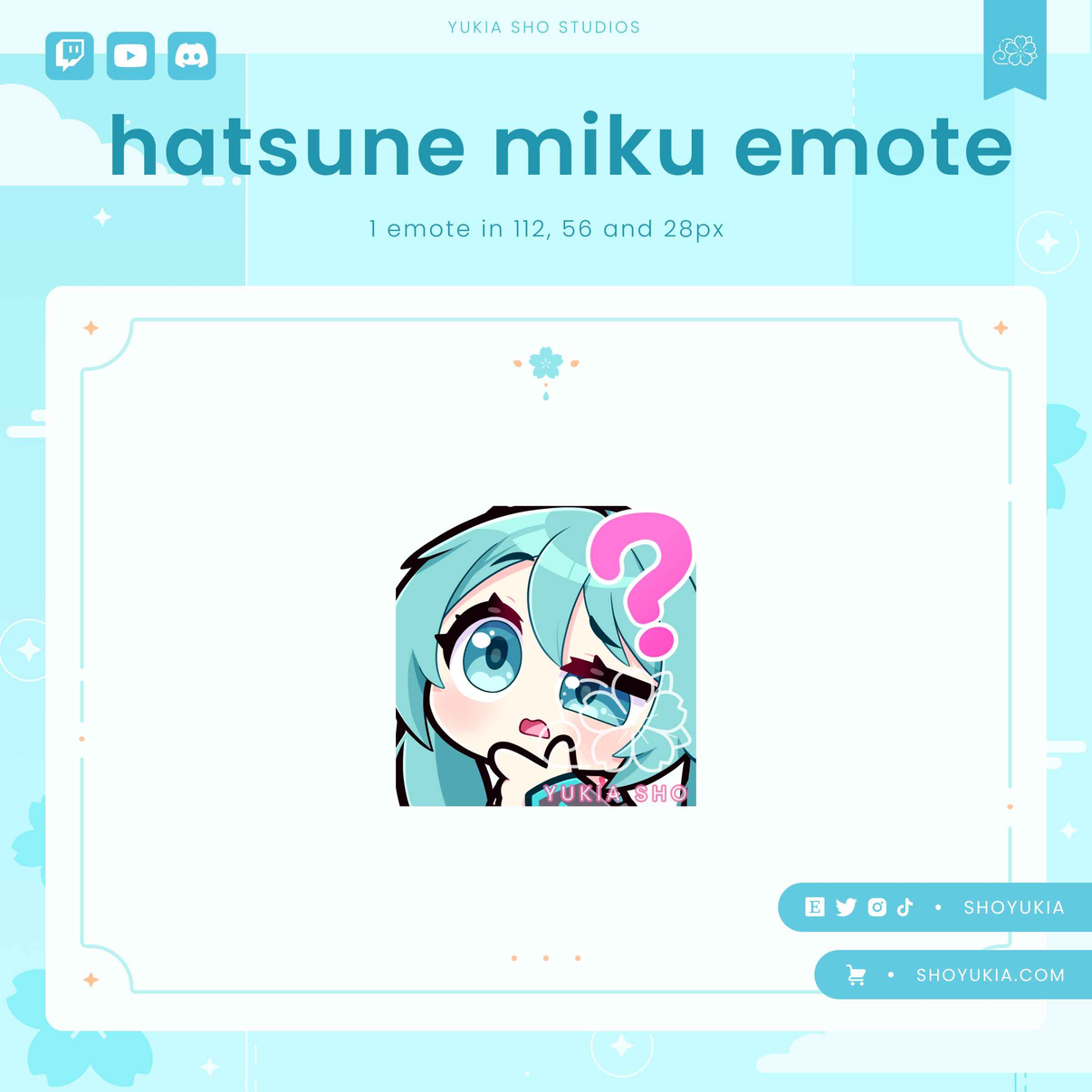 Premade Twitch, YouTube & Discord Emotes | High-Quality Emote Pack ...