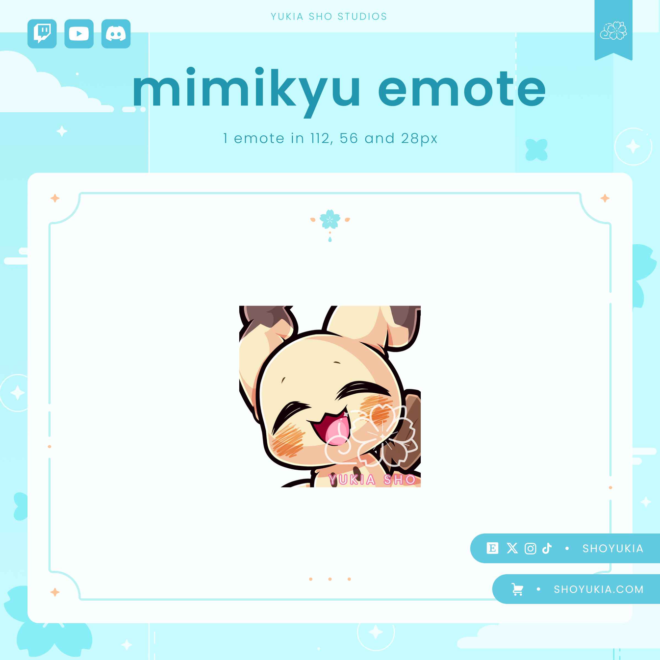 Premade Twitch, YouTube & Discord Emotes | High-Quality Emote Pack ...