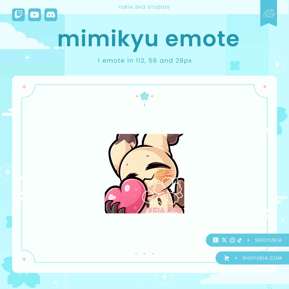 Premade Twitch, YouTube & Discord Emotes | High-Quality Emote Pack ...