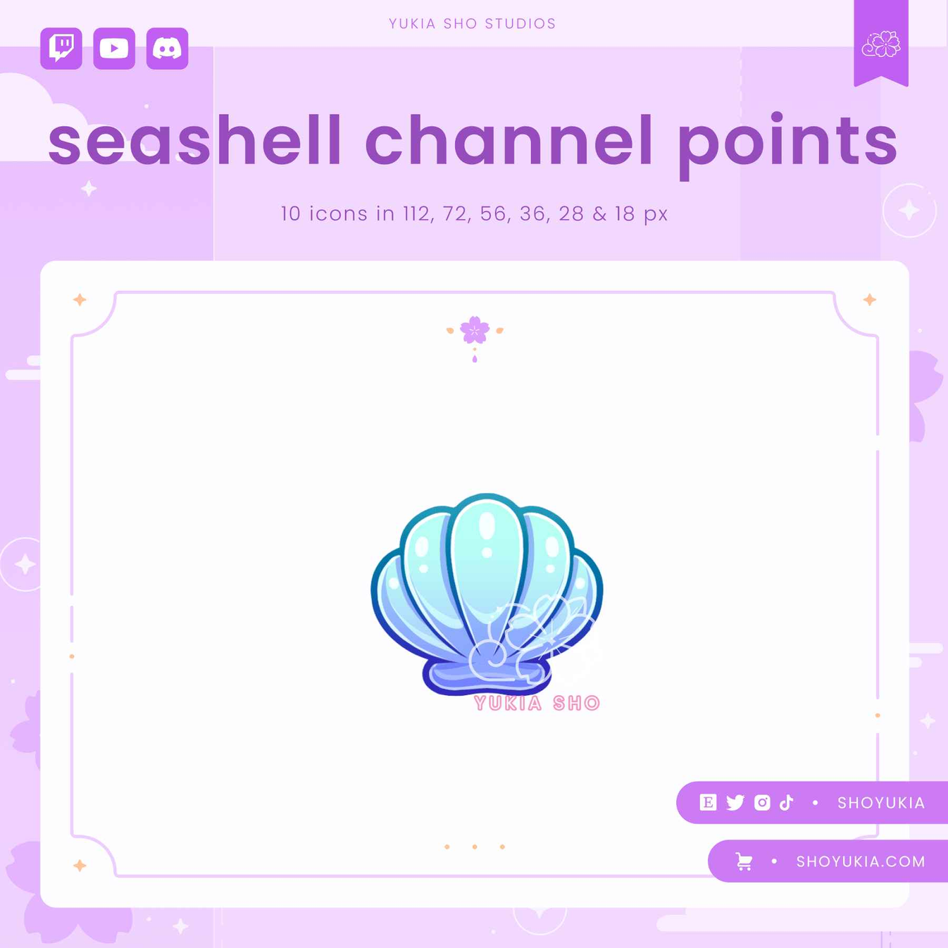 Twitch Channel Points Icons – Unique Designs for Streamers – Yukia Sho ...