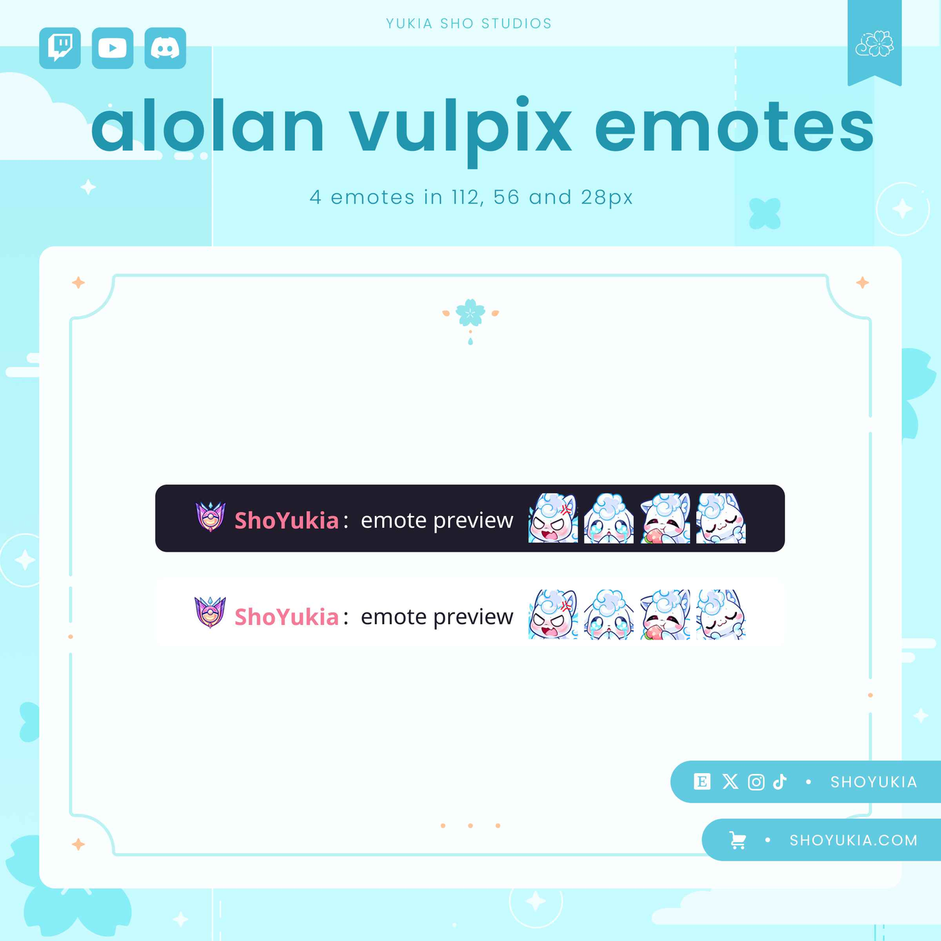 Premade Twitch, YouTube & Discord Emotes | High-Quality Emote Pack ...