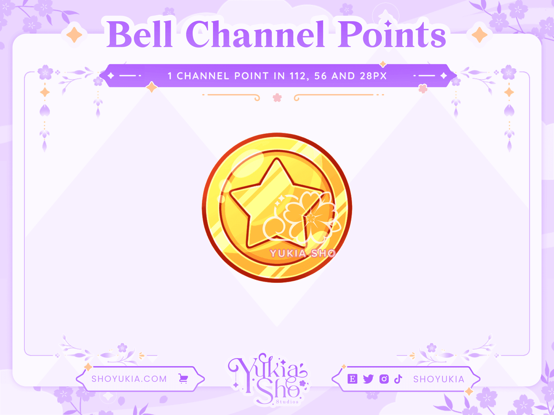 Twitch Channel Points Icons – Unique Designs for Streamers – Yukia Sho ...