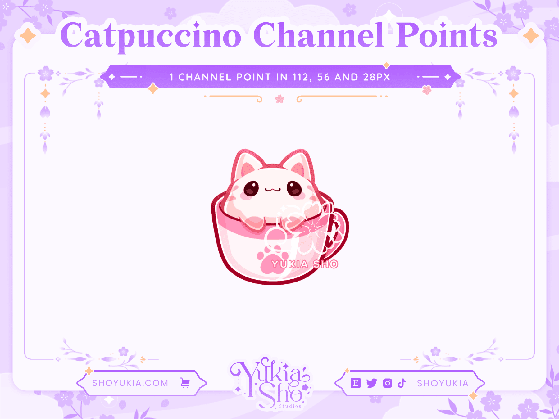 Twitch Channel Points Icons – Unique Designs for Streamers – Yukia Sho ...