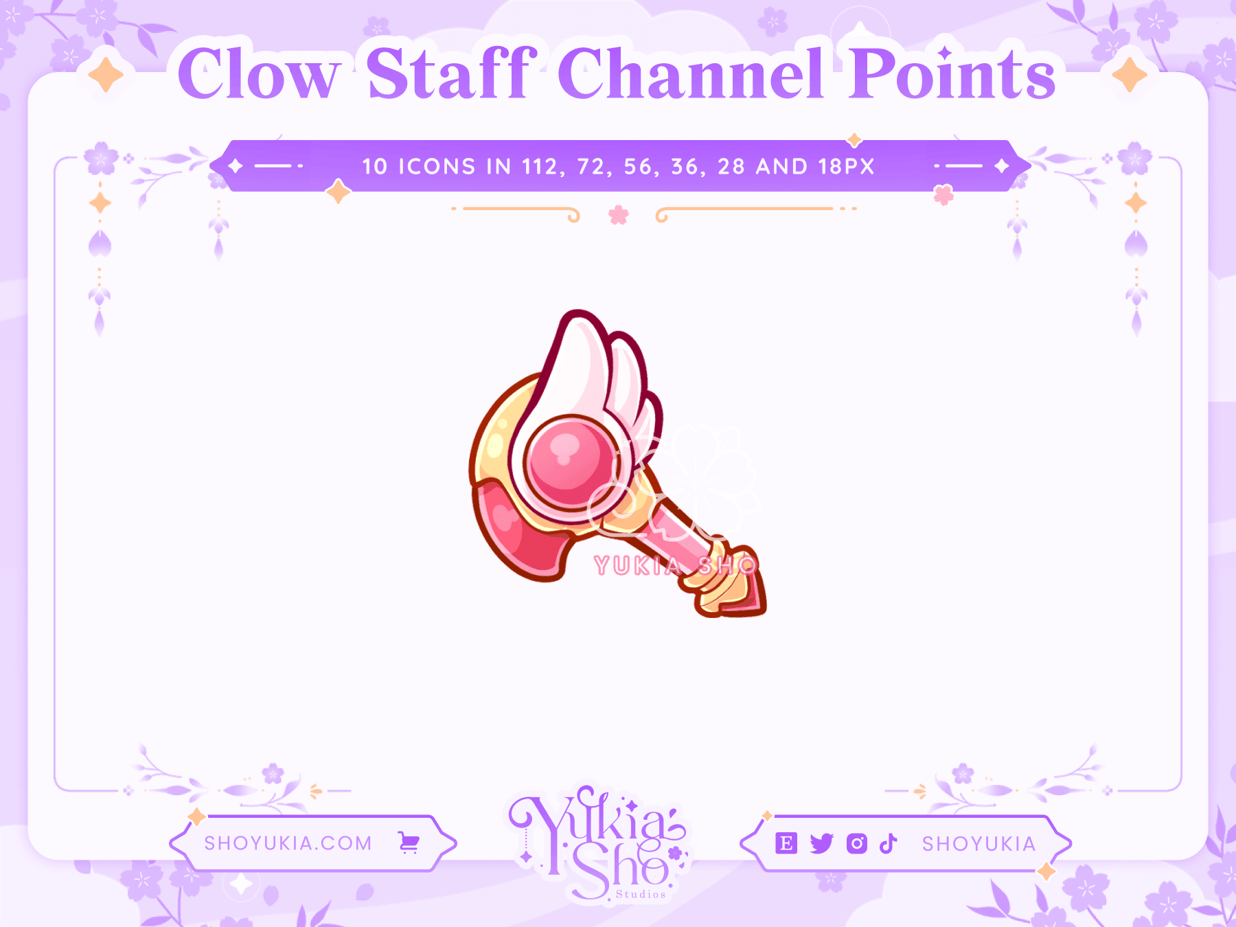 Twitch Channel Points Icons – Unique Designs for Streamers – Yukia Sho ...