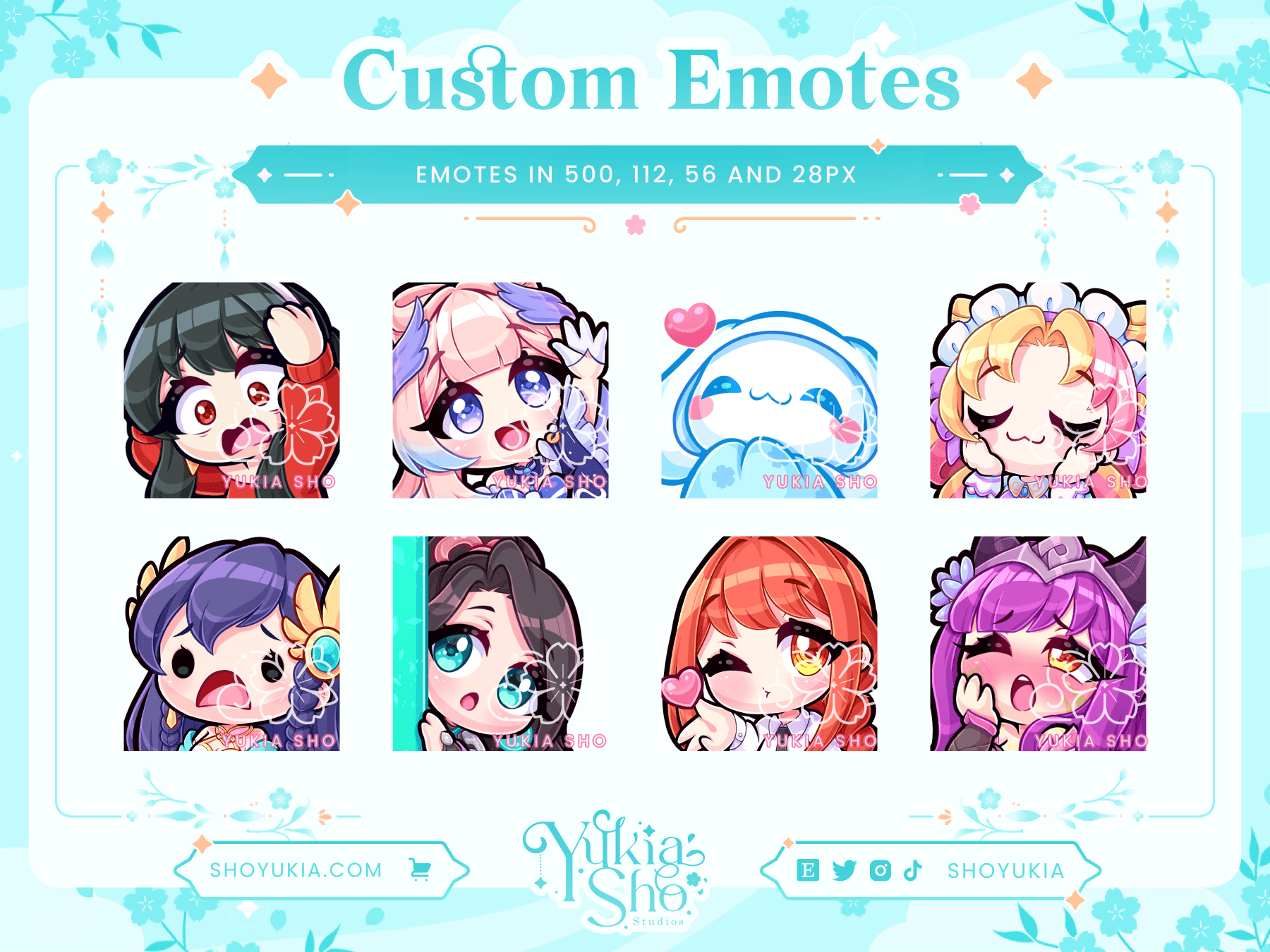 Custom Emote Commission – Yukia Sho Studios Ltd.