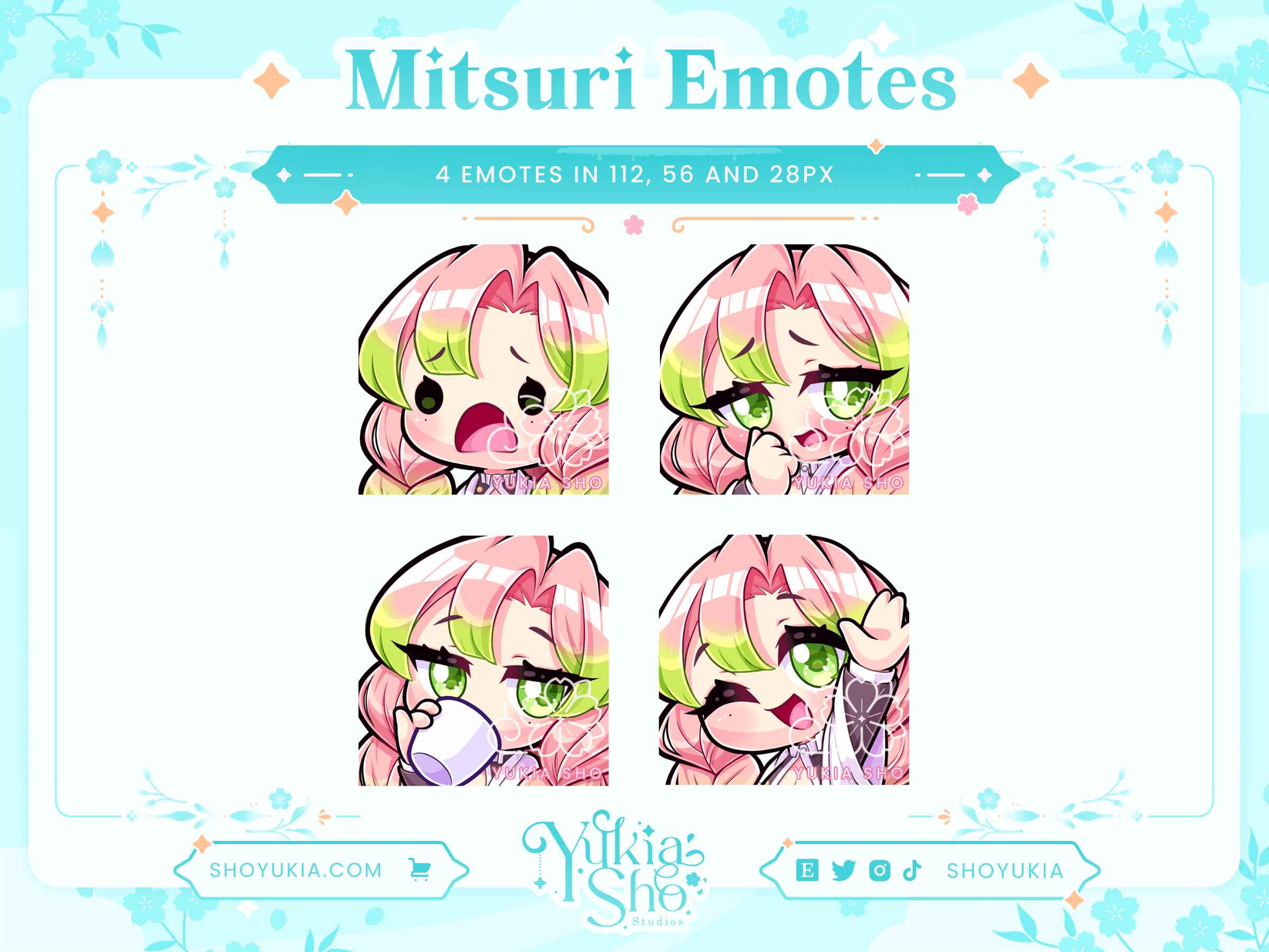 DS Mitsuri Twitch Emotes – Yukia Sho Studios Ltd.