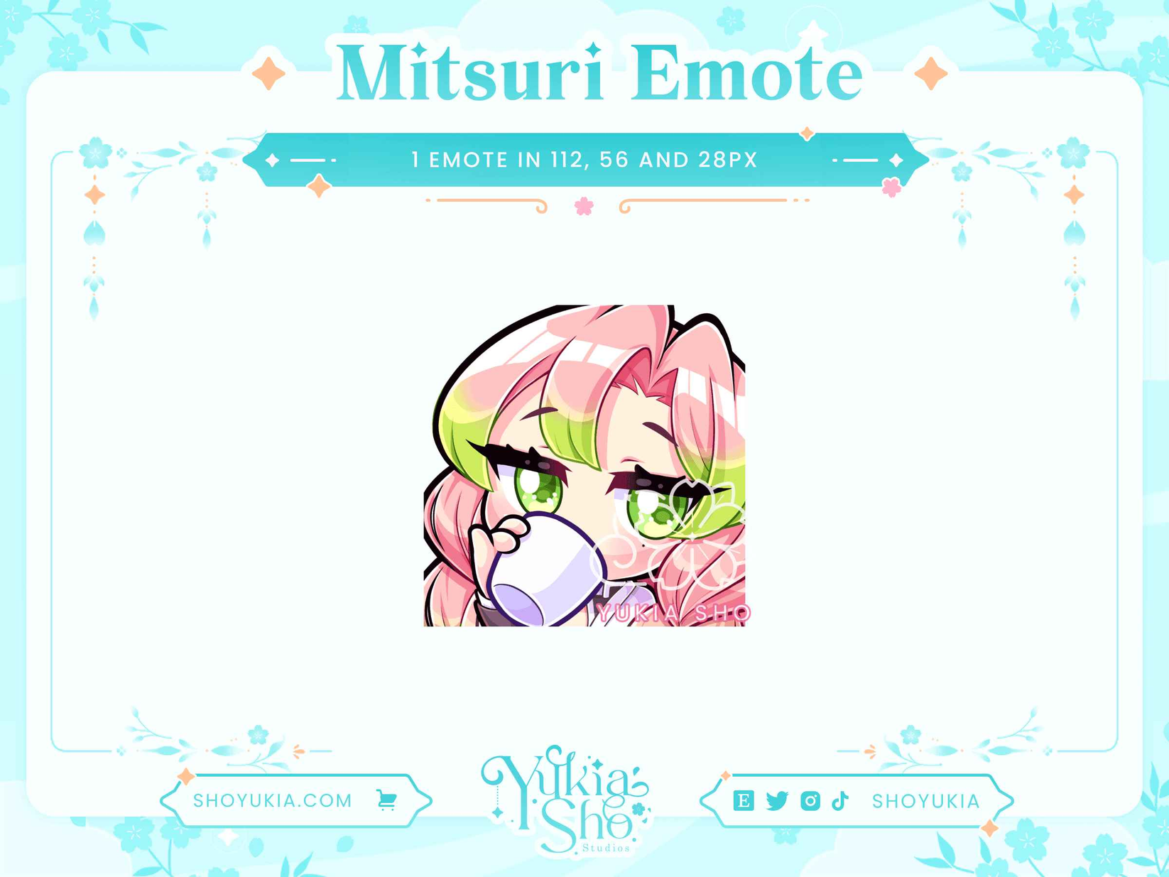 DS Mitsuri Twitch Emotes – Yukia Sho Studios Ltd.