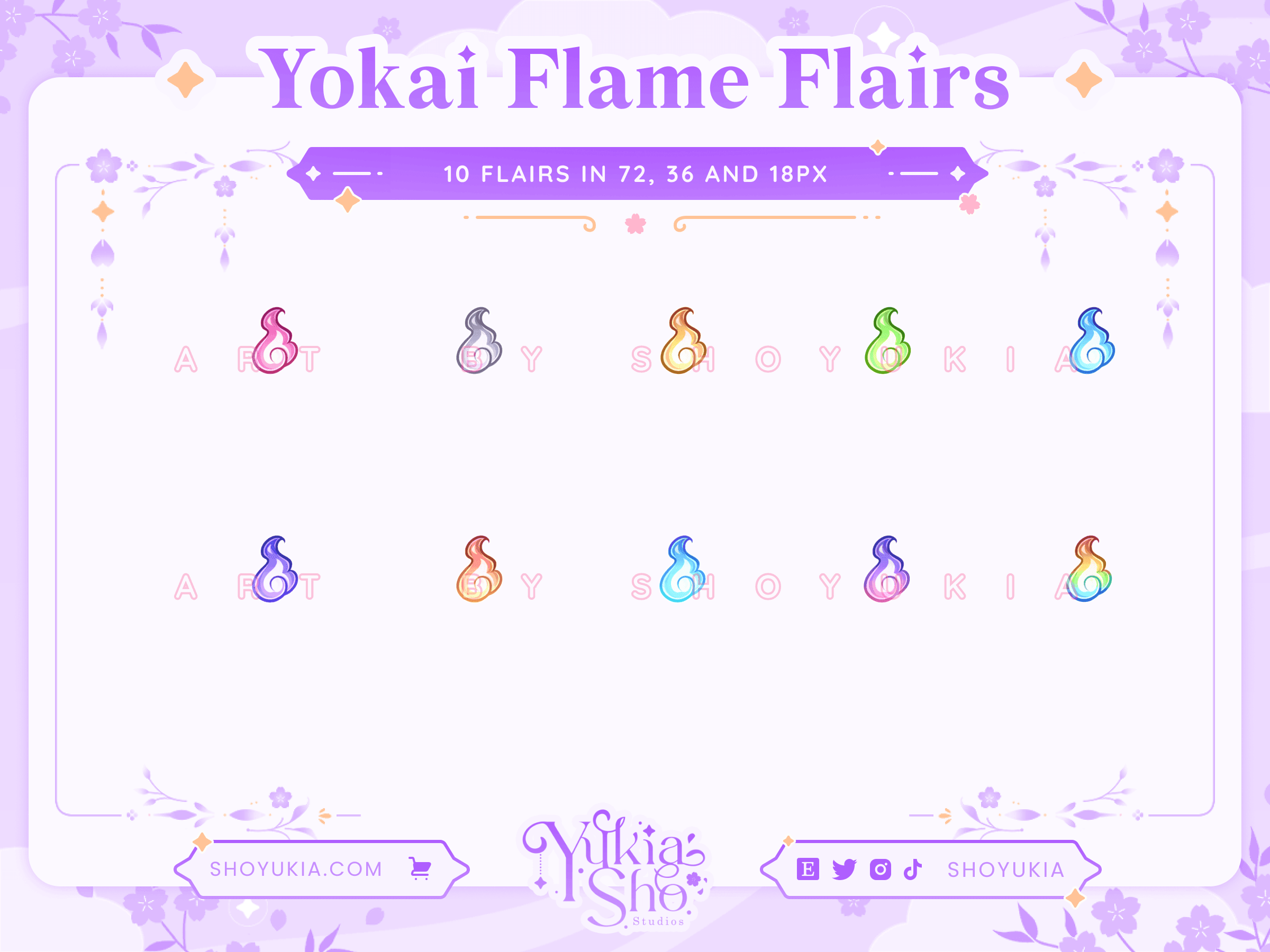Twitch Sub Badge Flairs | Unique & High-Quality Designs – Yukia Sho ...