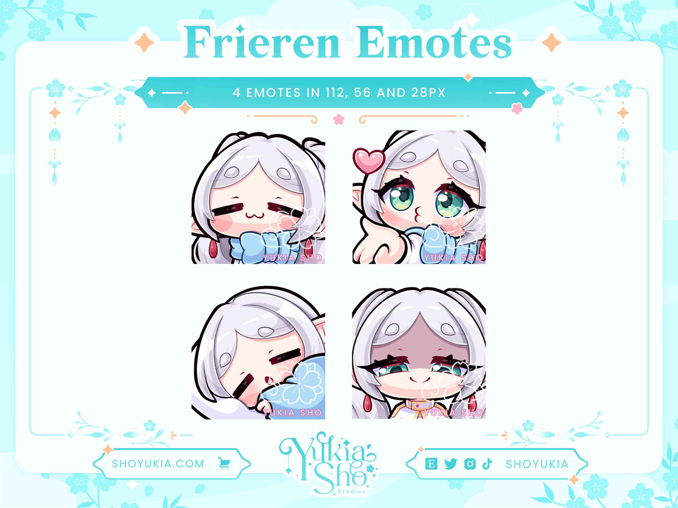 Premade Twitch, YouTube & Discord Emotes | High-Quality Emote Pack ...