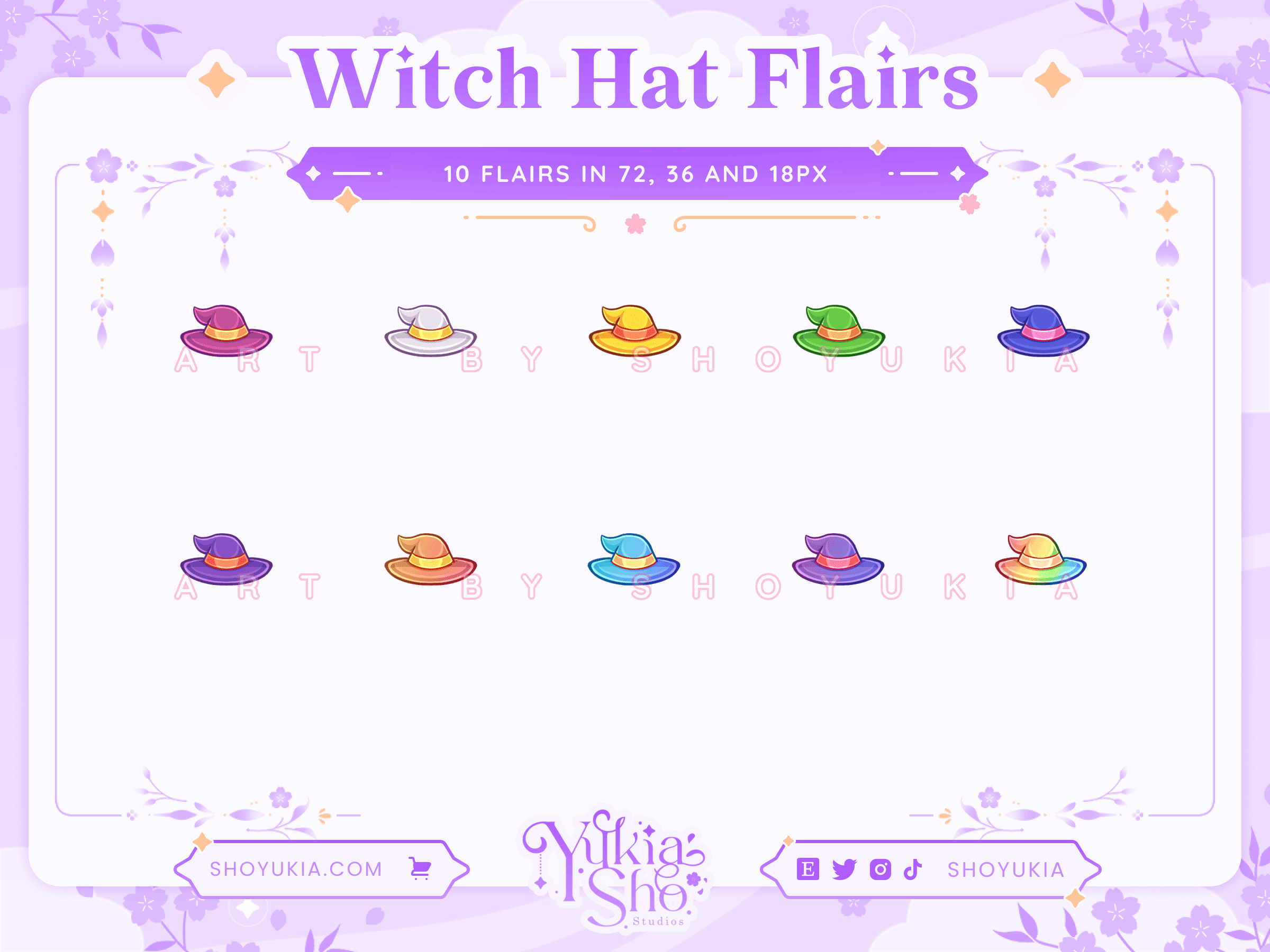 Twitch Sub Badge Flairs | Unique & High-Quality Designs – Yukia Sho ...