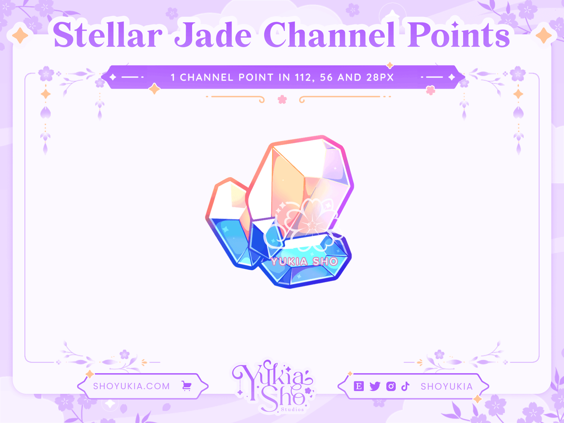 Honkai: Star Rail Stellar Jade Twitch Channel Point Icon for Twitch ...