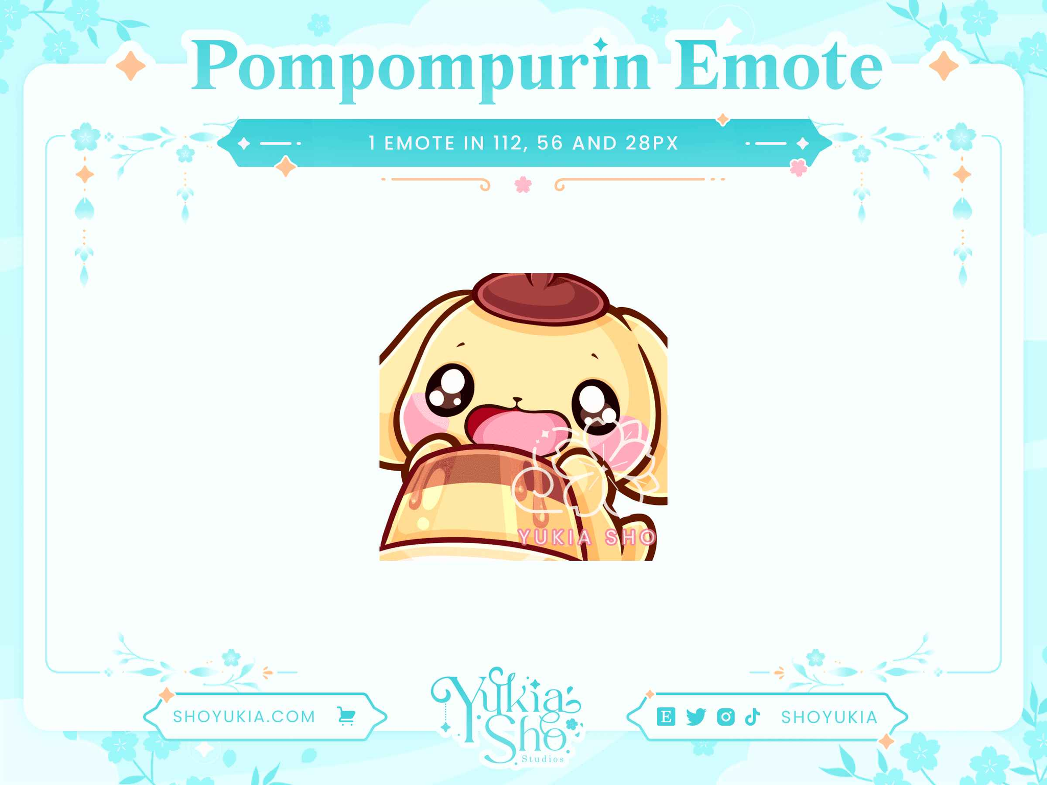 Kawaii Pom Emotes – Yukia Sho Studios Ltd.