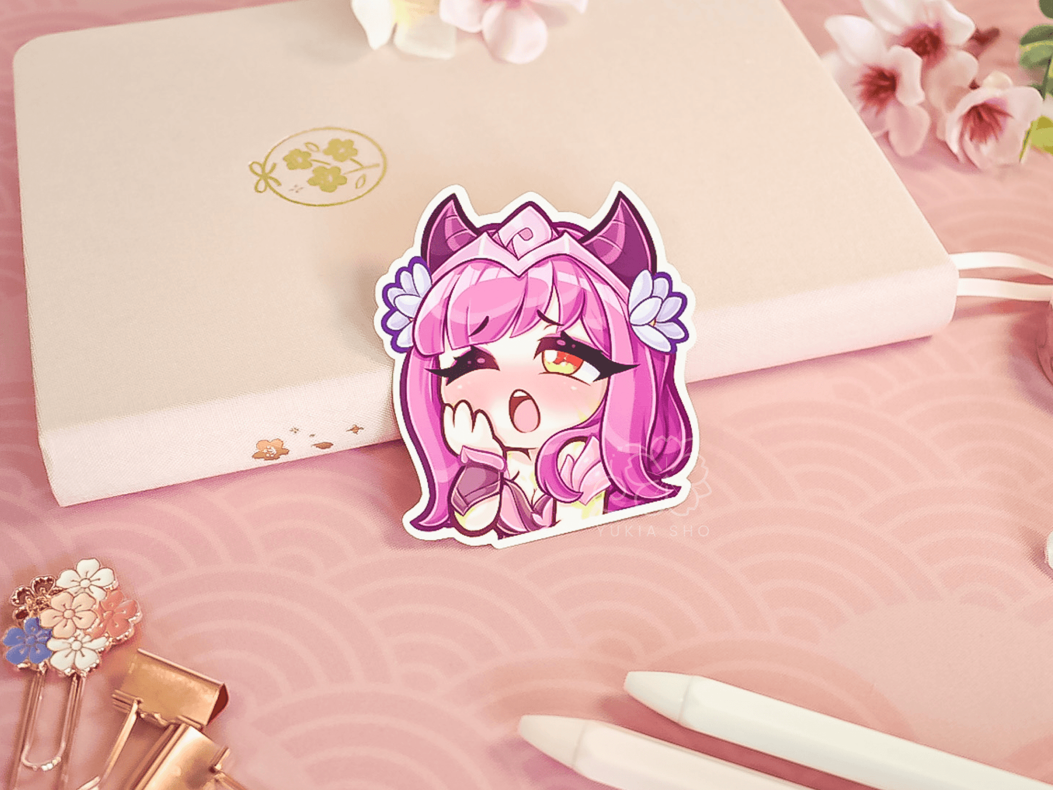 League of Legends Ahri 3" Vinyl Stickers – Yukia Sho Studios Ltd.