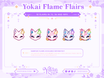 League of Legends Ahri Spirit Blossom Fox Twitch Sub Badges – Yukia Sho ...