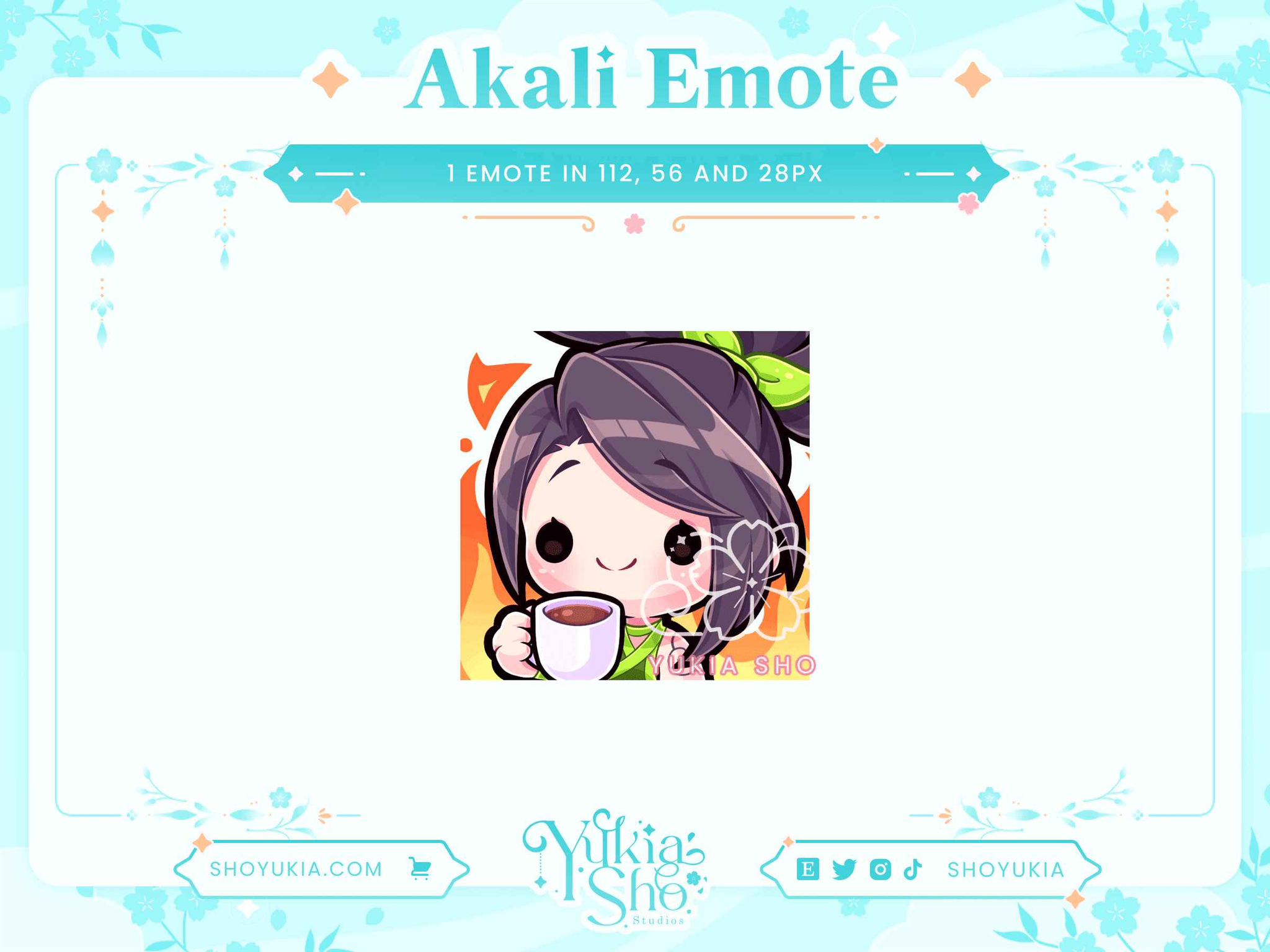League of Legends Akali Emotes – Yukia Sho Studios Ltd.