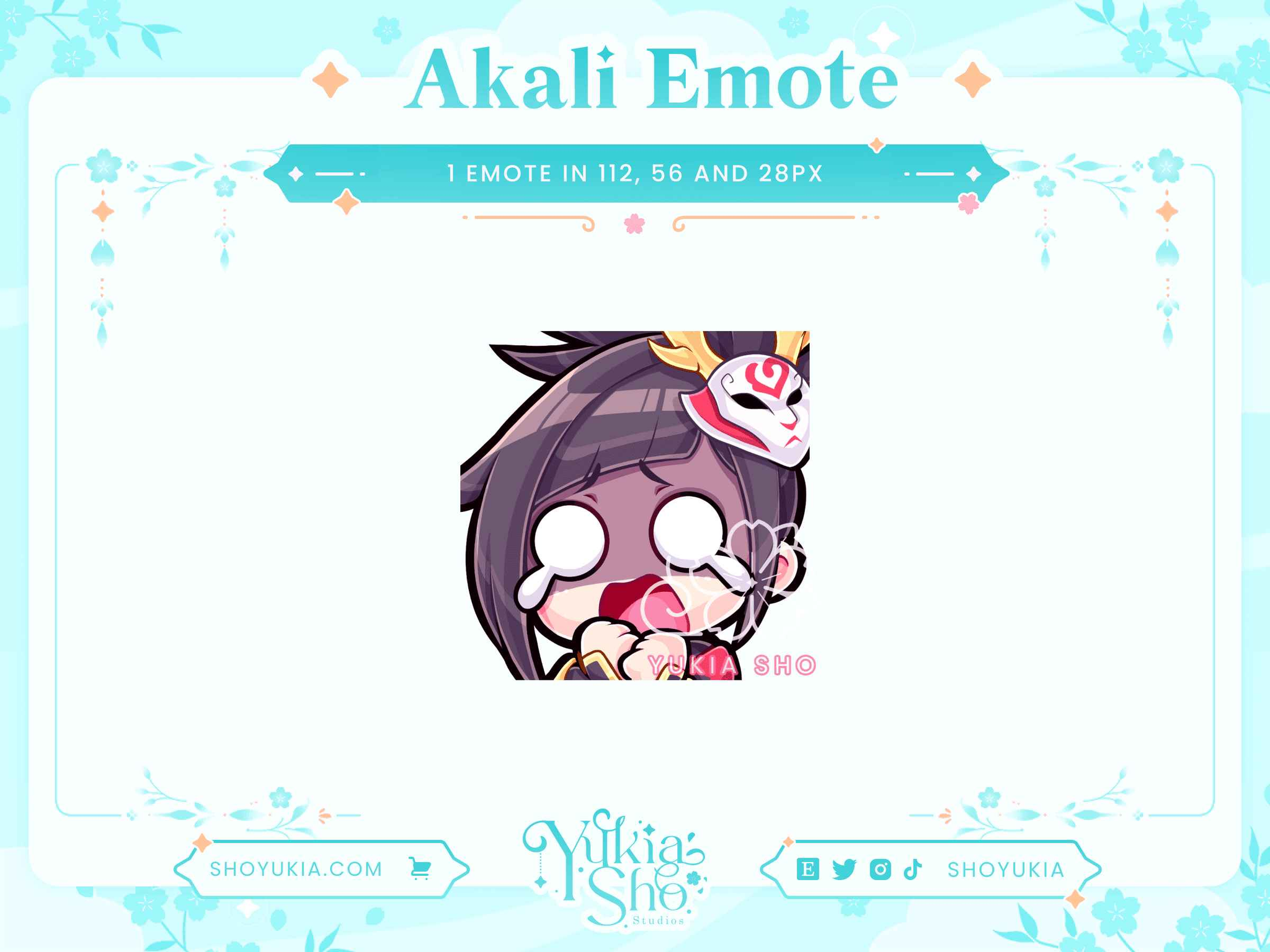 League of Legends Akali Emotes – Yukia Sho Studios Ltd.