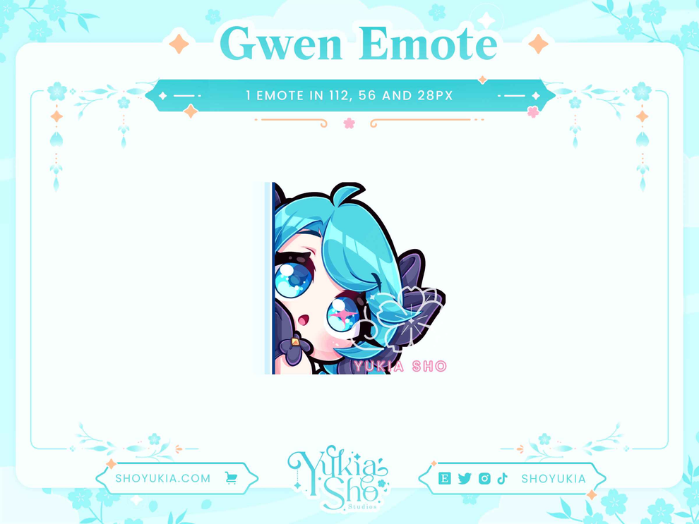 League of Legends Gwen Twitch Emotes – Yukia Sho Studios Ltd.