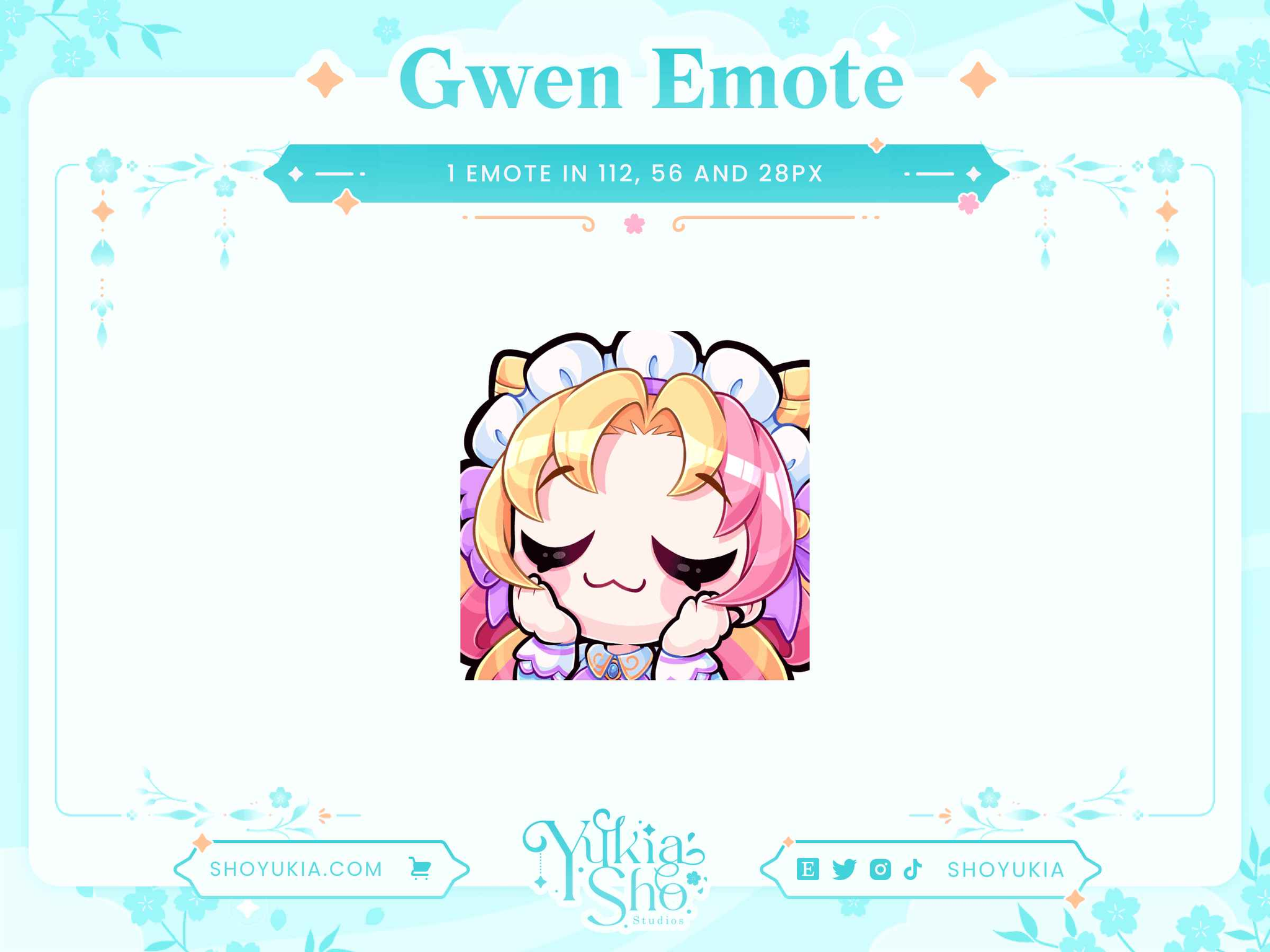 League of Legends Gwen Emotes – Yukia Sho Studios Ltd.