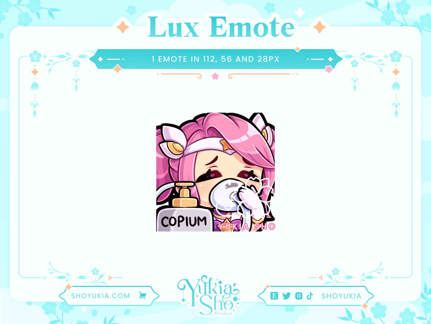 League of Legends Lux Twitch Emotes – Yukia Sho Studios Ltd.