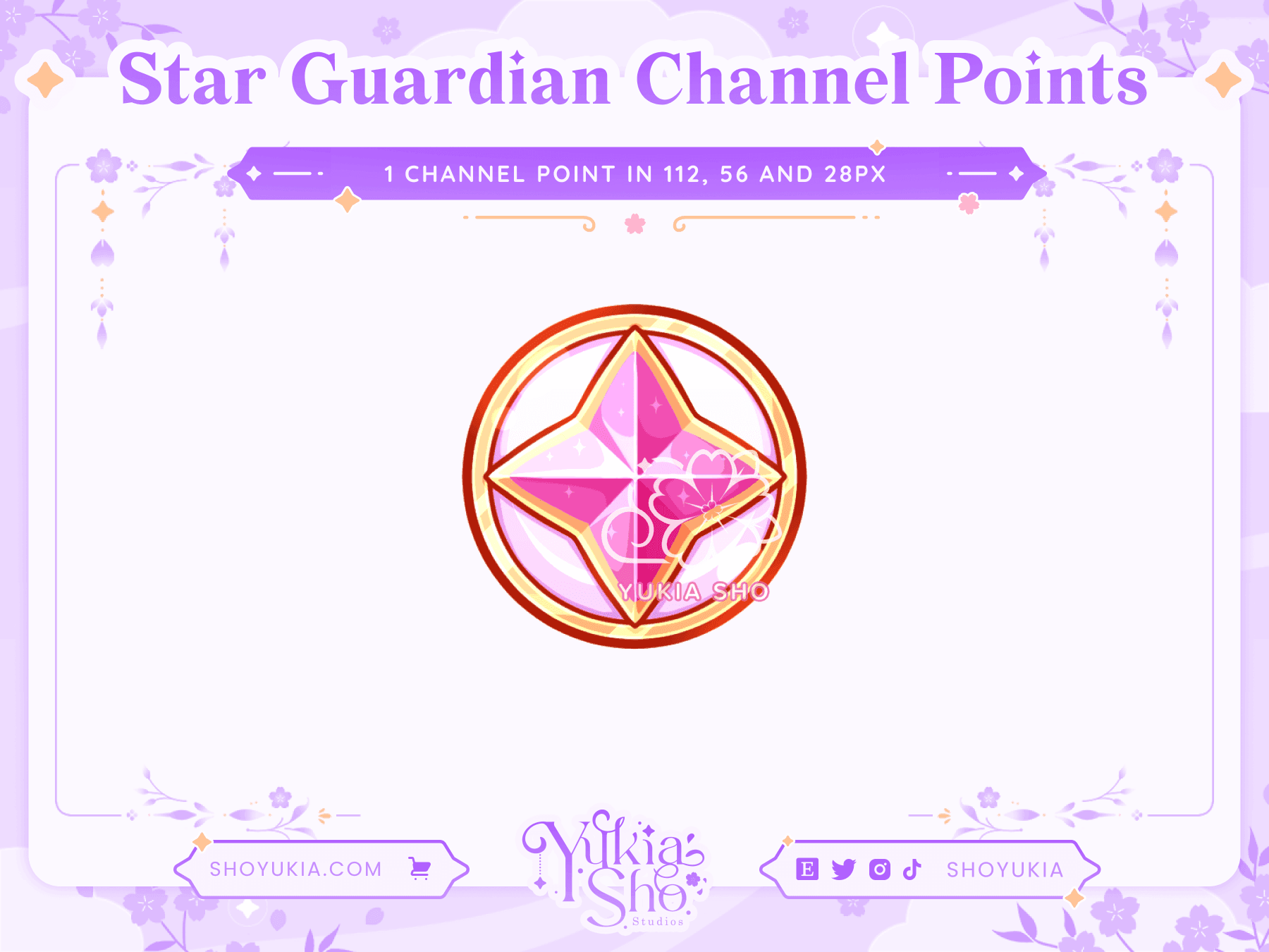 Twitch Channel Points Icons – Unique Designs for Streamers – Yukia Sho ...