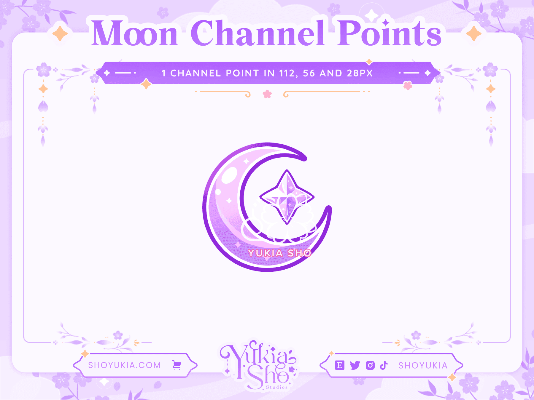 Twitch Channel Points Icons – Unique Designs for Streamers – Yukia Sho ...
