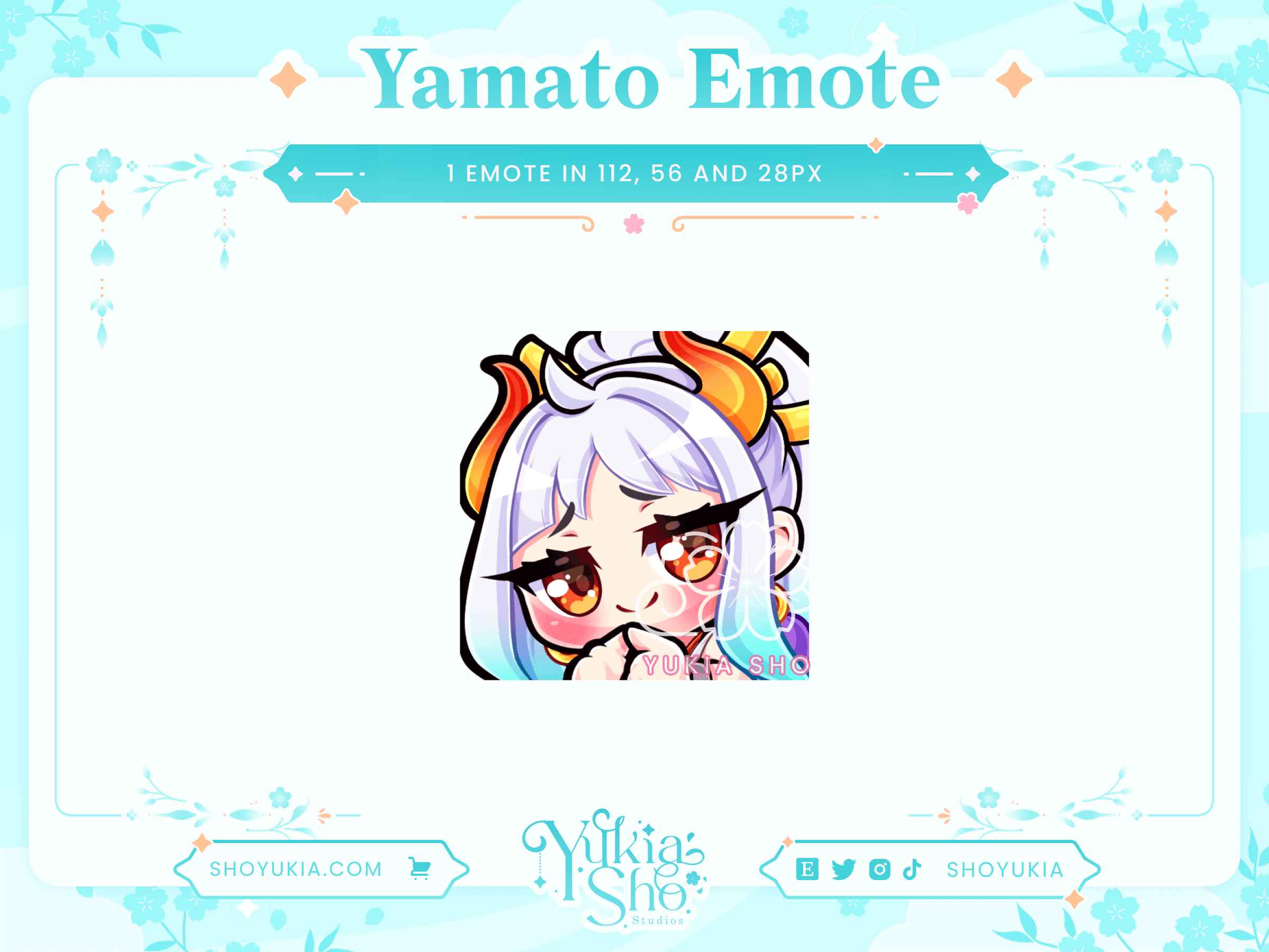 OP Yamato Emotes – Yukia Sho Studios Ltd.