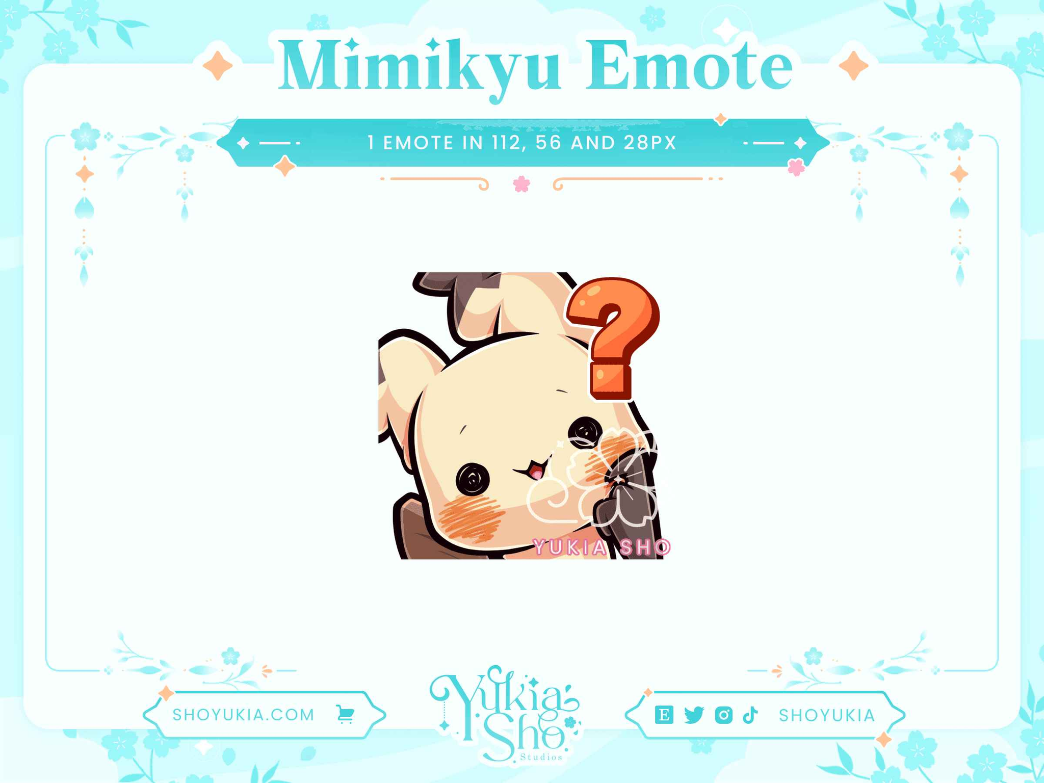 PKMN Mimikyu Emotes – Yukia Sho Studios Ltd.