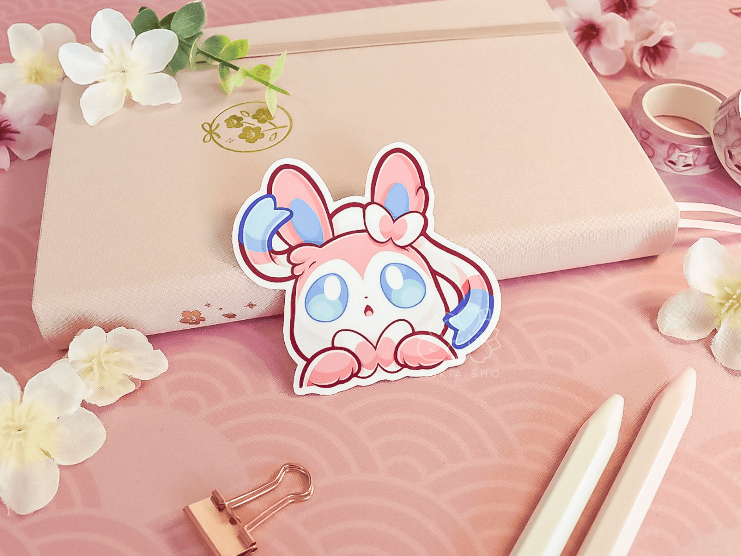 PKMN Sylveon 3" Vinyl Stickers – Yukia Sho Studios Ltd.