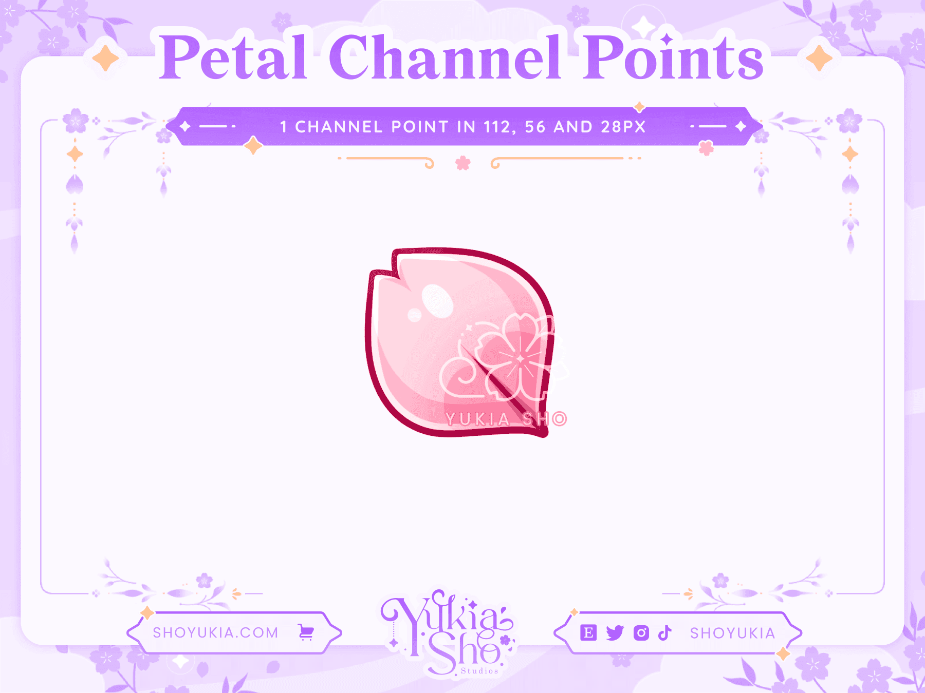 Twitch Channel Points Icons – Unique Designs for Streamers – Yukia Sho ...