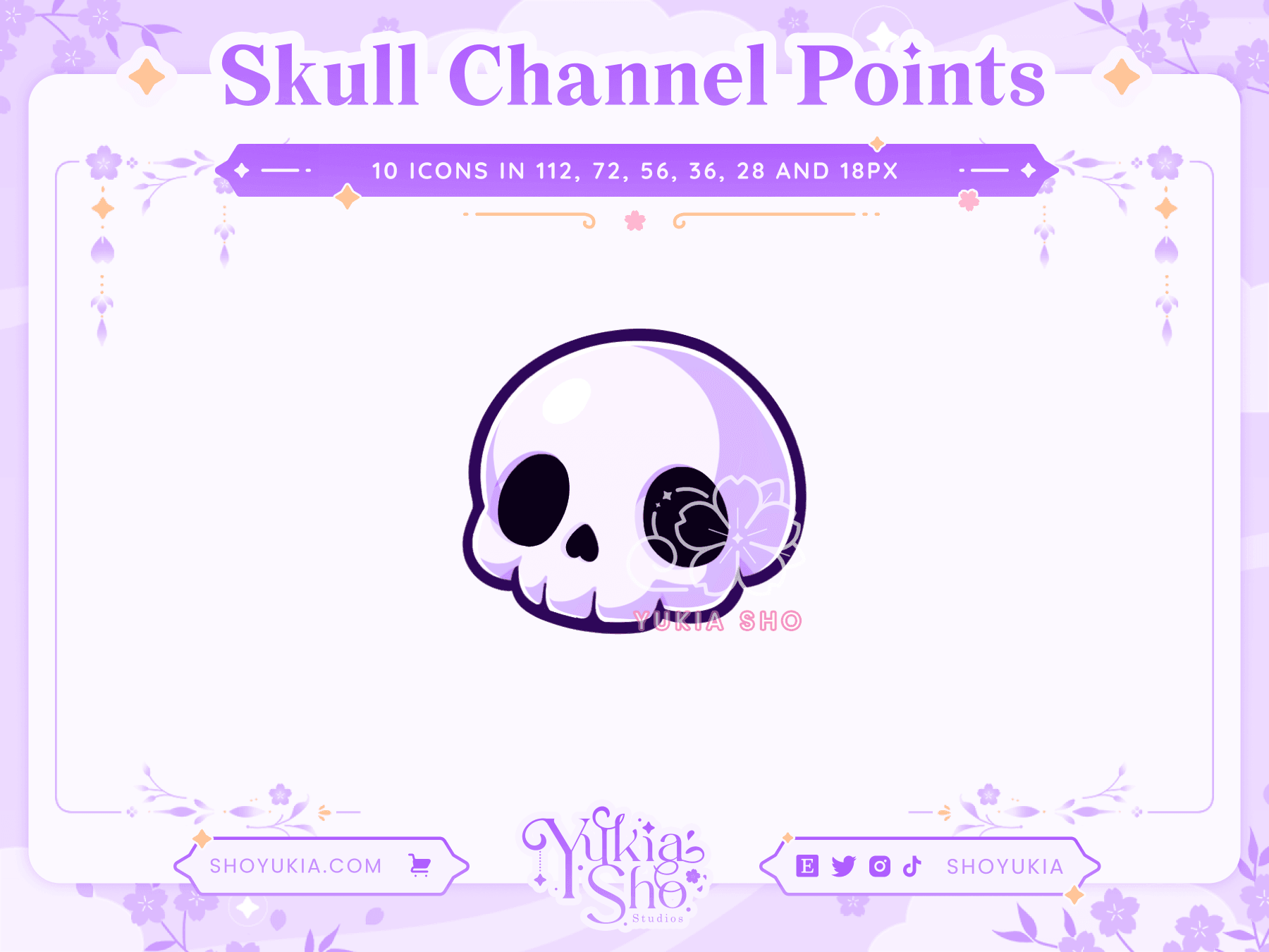 Twitch Channel Points Icons – Unique Designs for Streamers – Yukia Sho ...