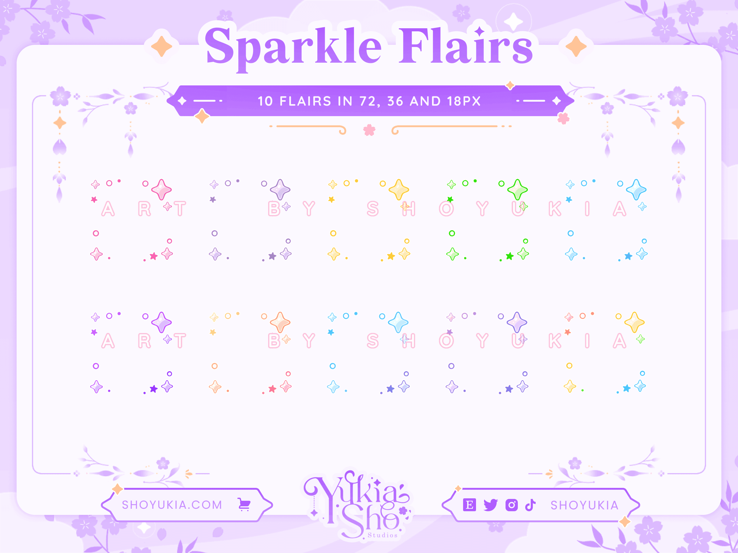 Twitch Sub Badge Flairs | Unique & High-Quality Designs – Yukia Sho ...