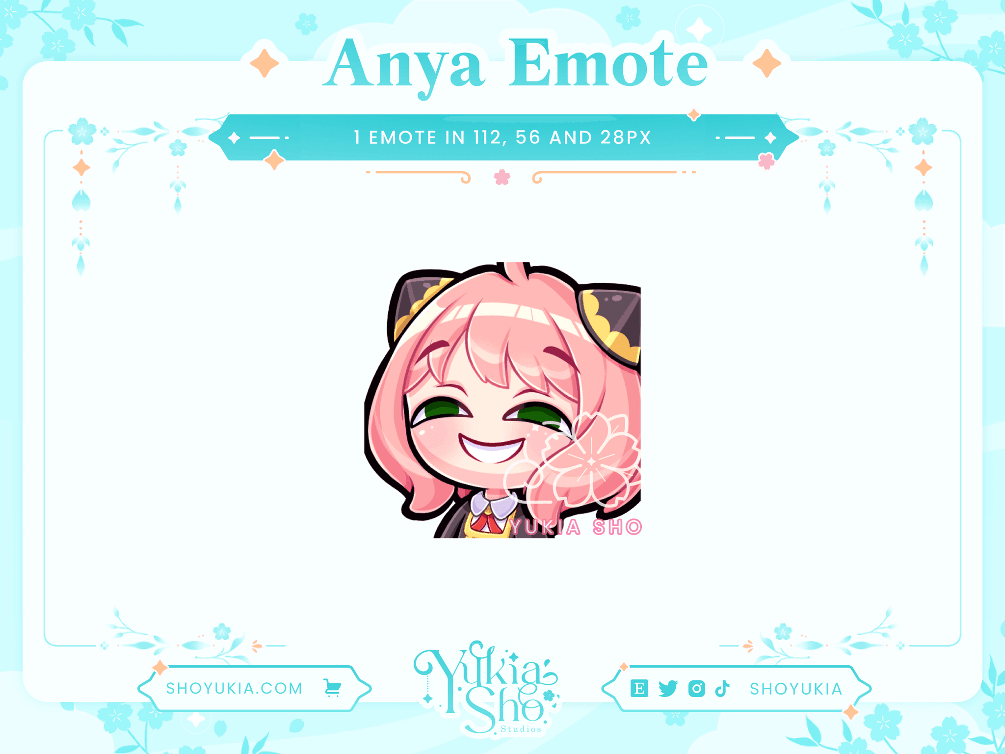 SxF Anya Emotes – Yukia Sho Studios Ltd.