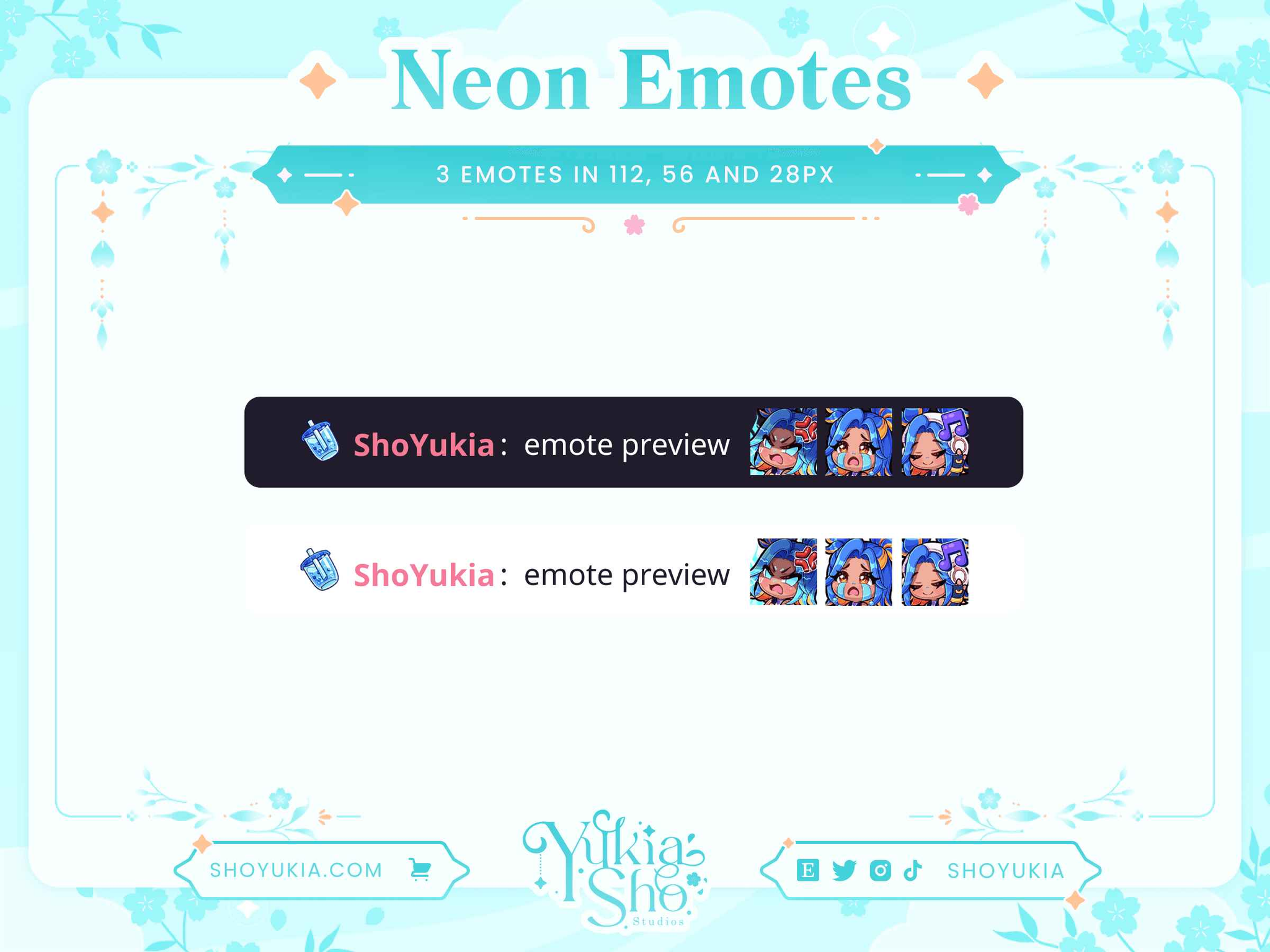 Valorant Neon Emotes – Yukia Sho Studios Ltd.
