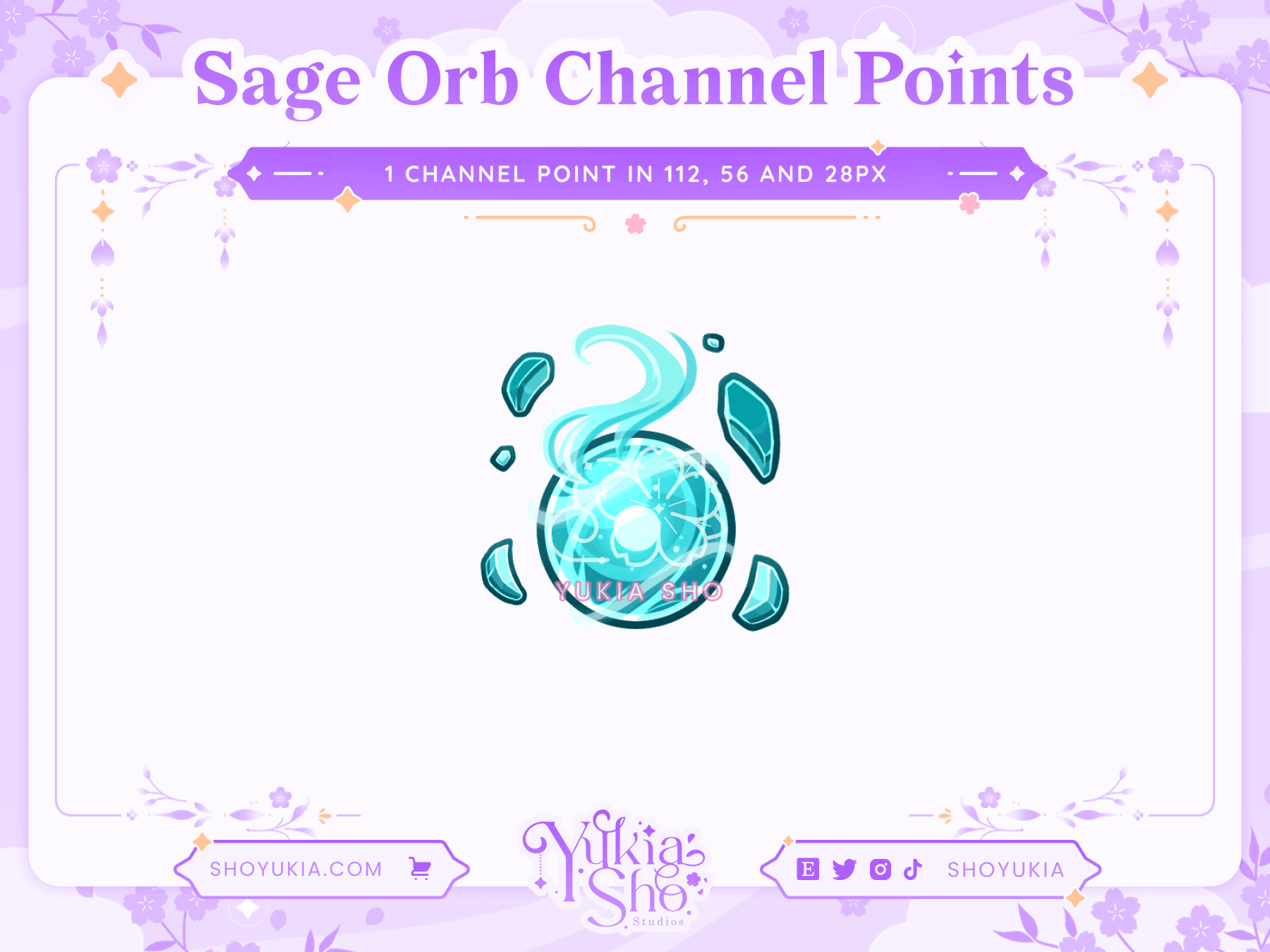 Twitch Channel Points Icons – Unique Designs for Streamers – Yukia Sho ...